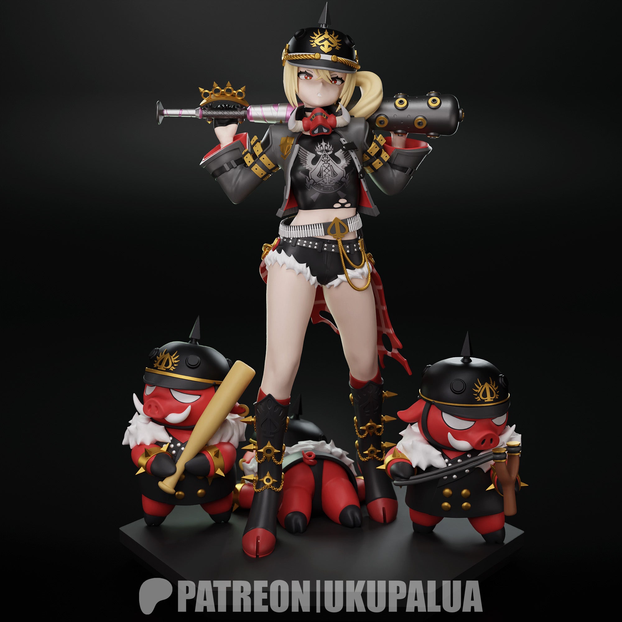 Luciana de Montefio Garage Kit Figure - Zenless Zone Zero | Ukupalua – Trisagion Models