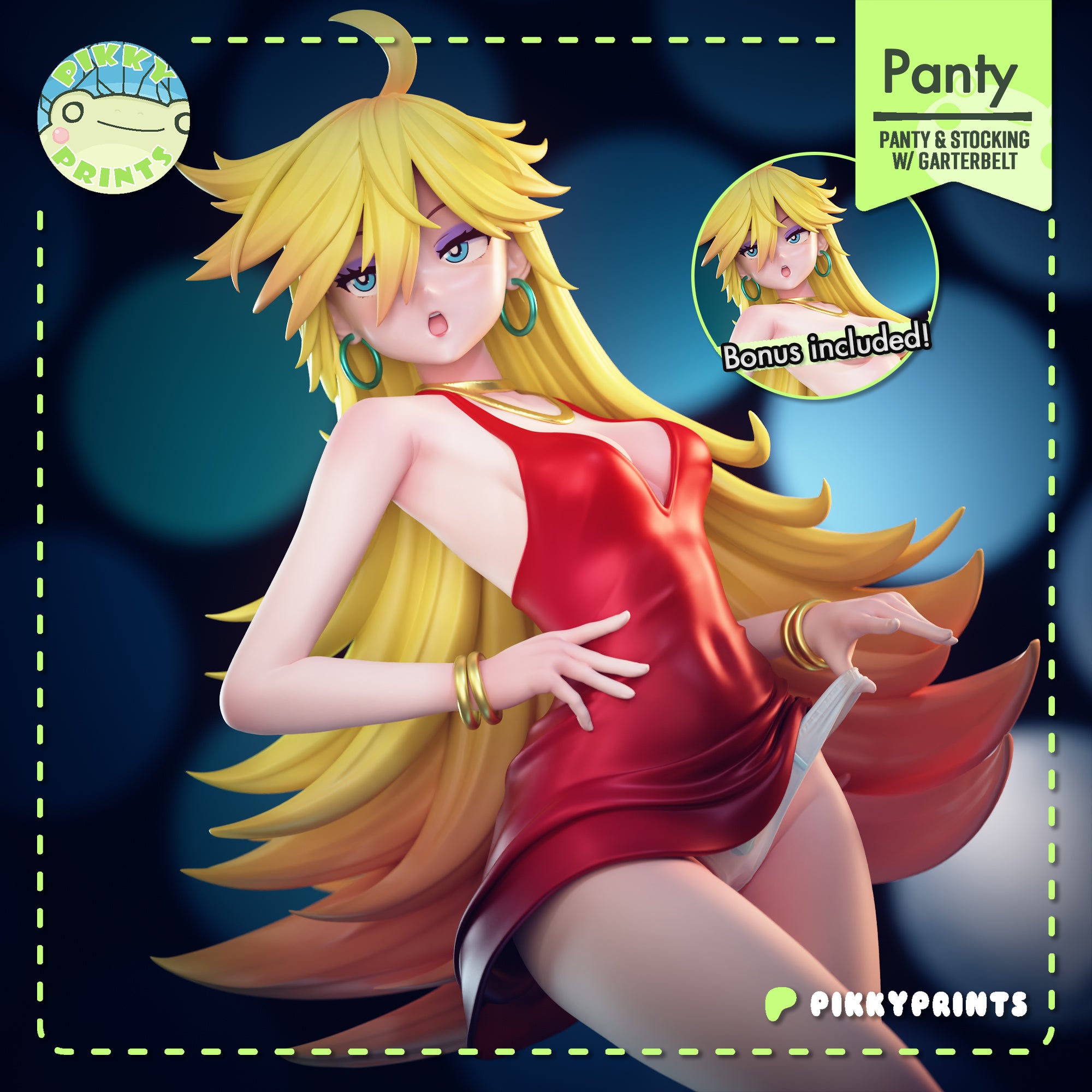 Panty Anarchy Garage Kit Figure - Panty & Stocking with Garterbelt | P – Trisagion Models