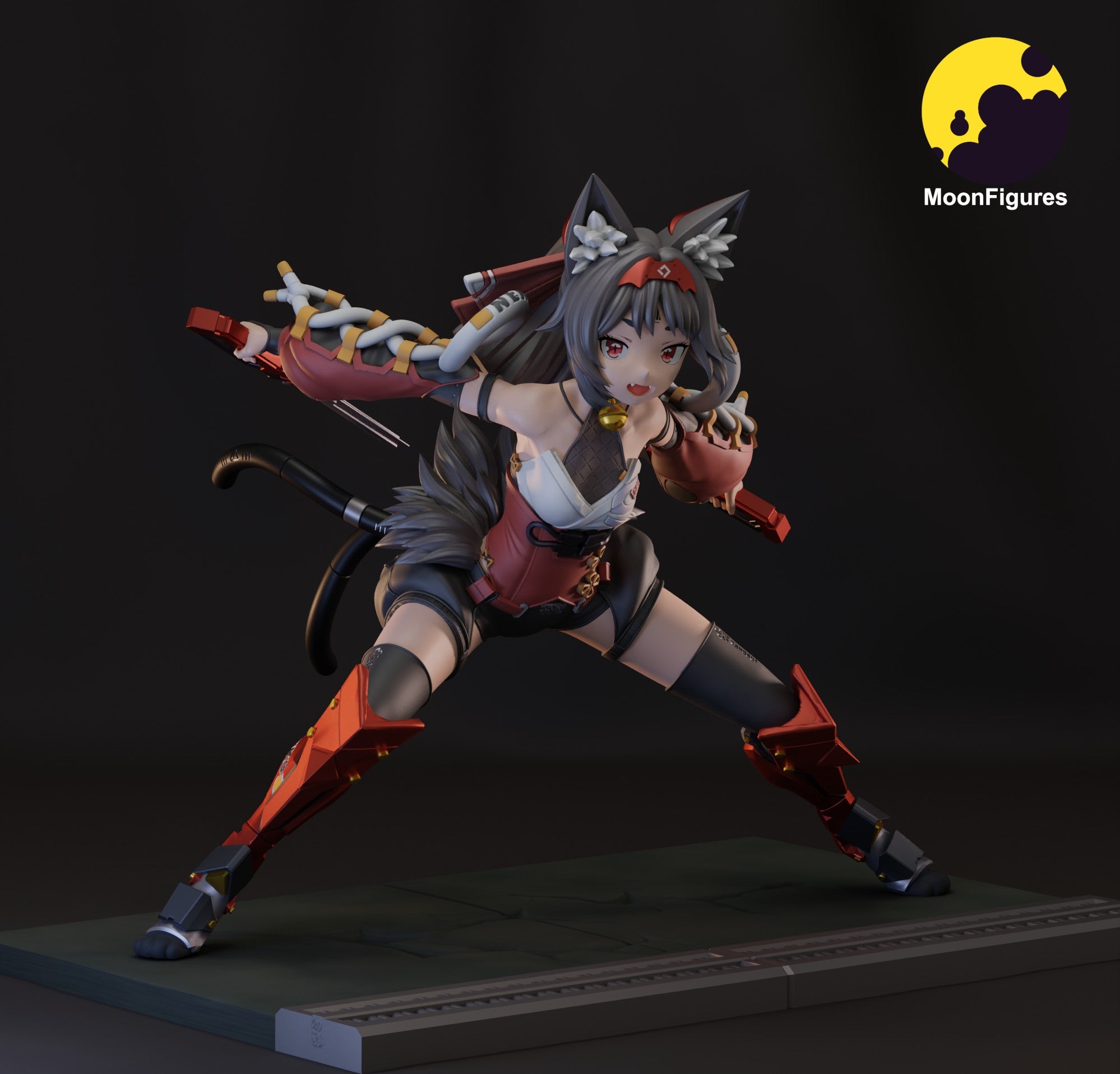 Nekomiya Mana Garage Kit - Zenless Zone Zero | Moonfigures – Trisagion Models