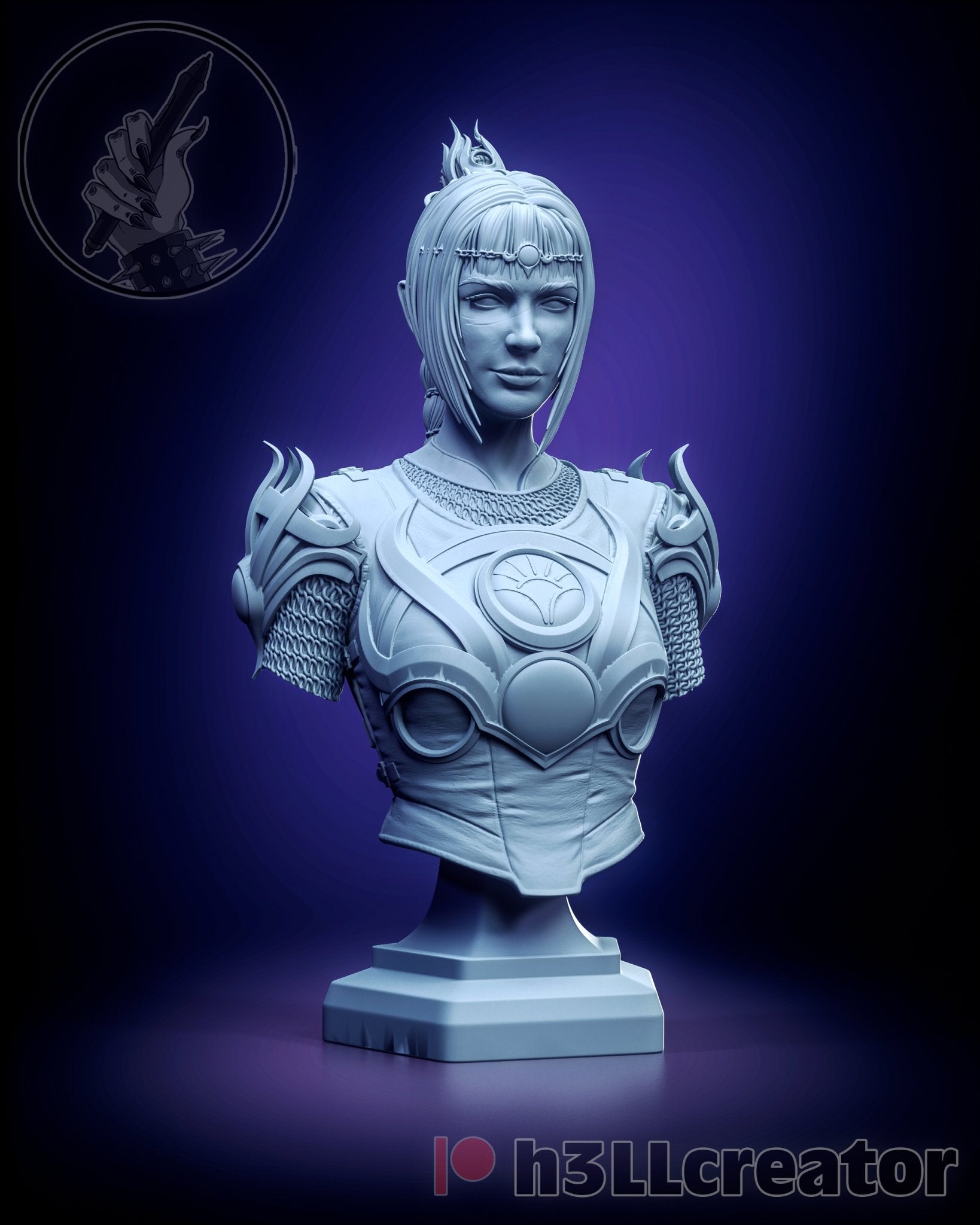 Shadowheart Bust Garage Kit – Trisagion Models