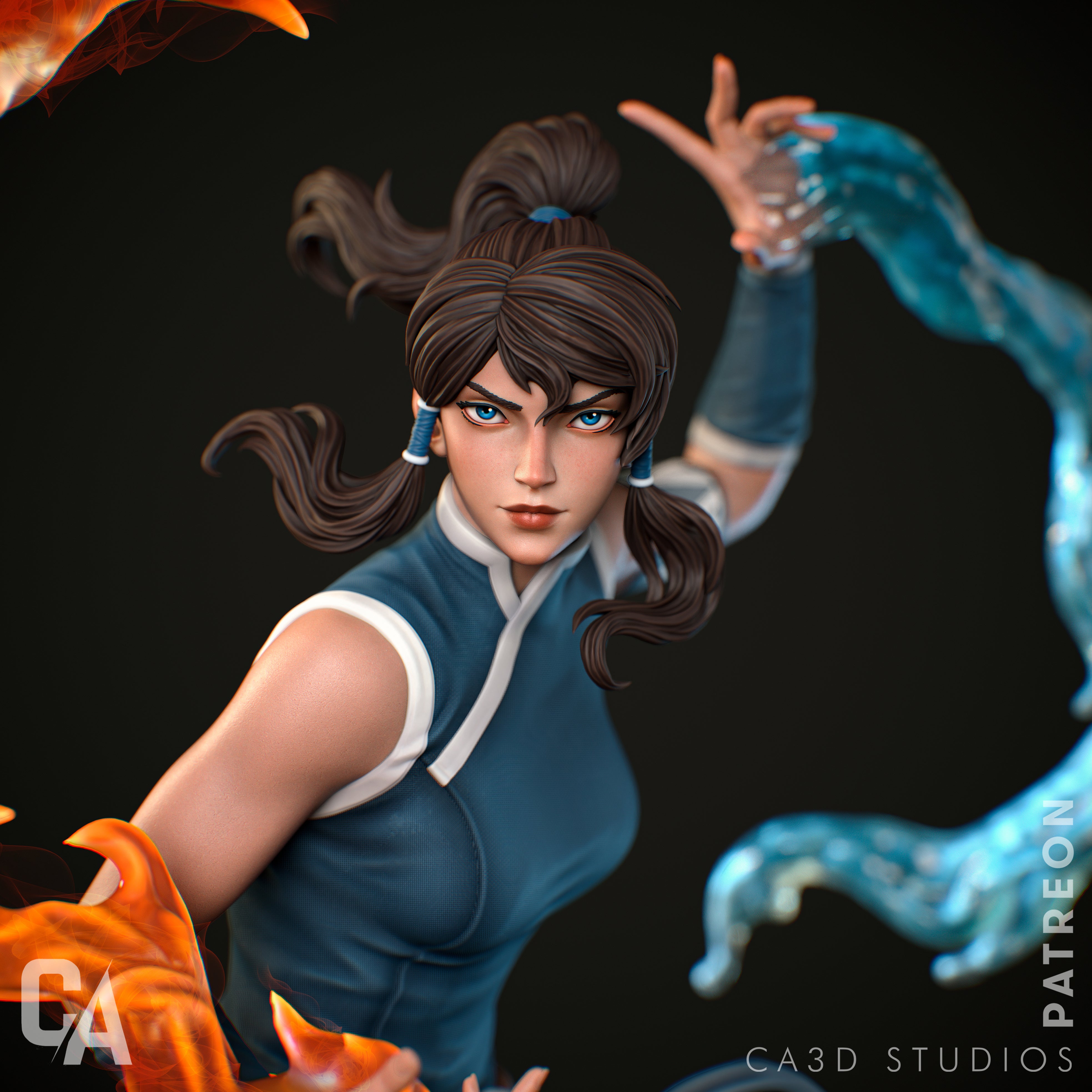 Korra Garage Kit Figure – Trisagion Models