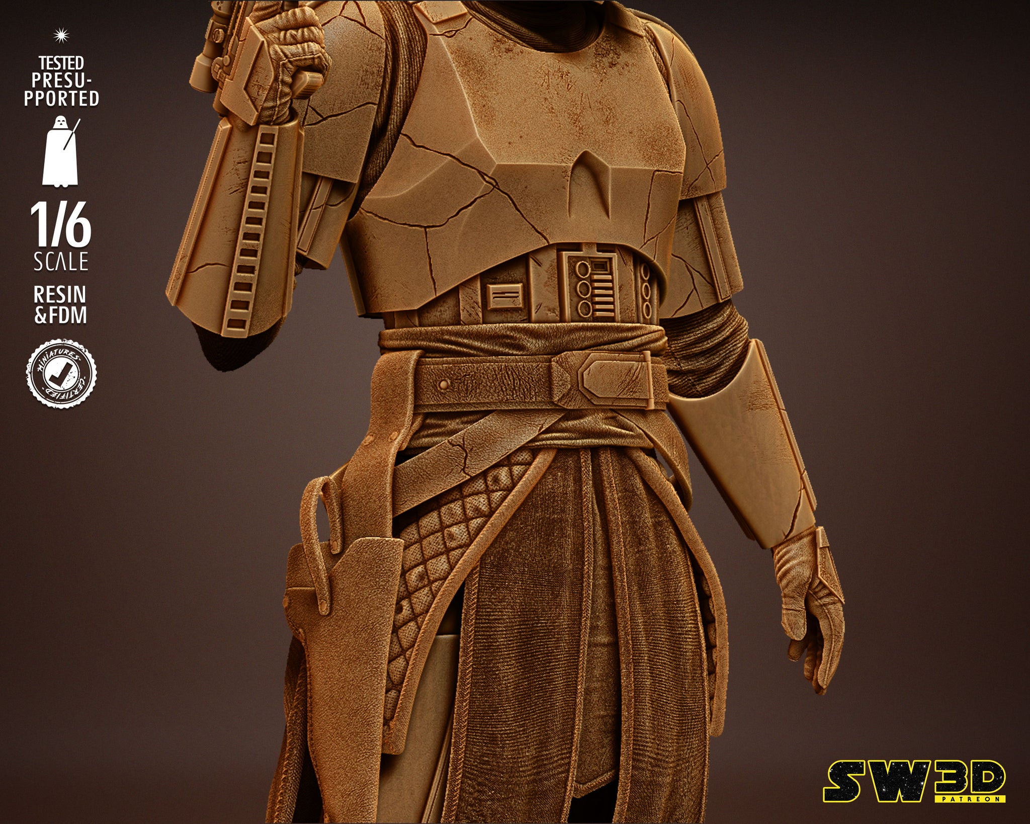 Captain Enoch Garage Kit Figure – Trisagion Models