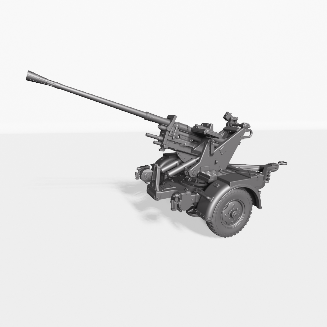 FlaK 37 37mm AA Gun - Germany - WW2 28mm Miniatures for Bolt Action ...