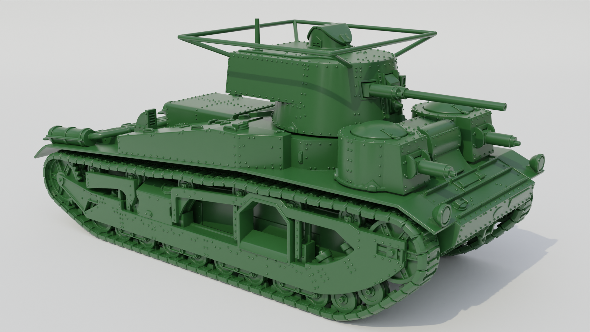Vickers Medium Tank Mk.III - 28mm Wargaming Tabletop Miniatures | Warg ...
