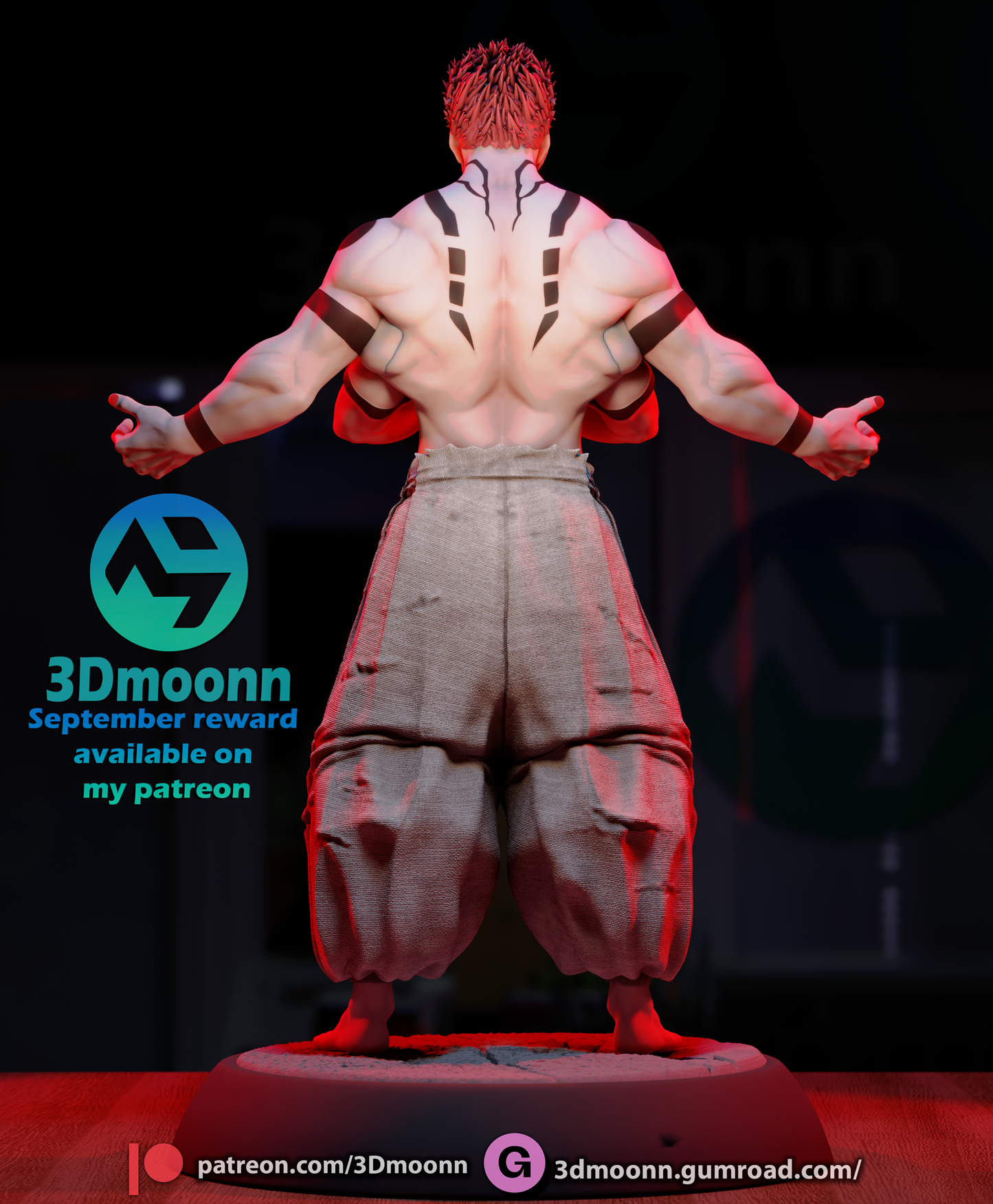 Sukuna Garage Kit Figure - Jujutsu Kaisen | 3DMoonn – Trisagion Models