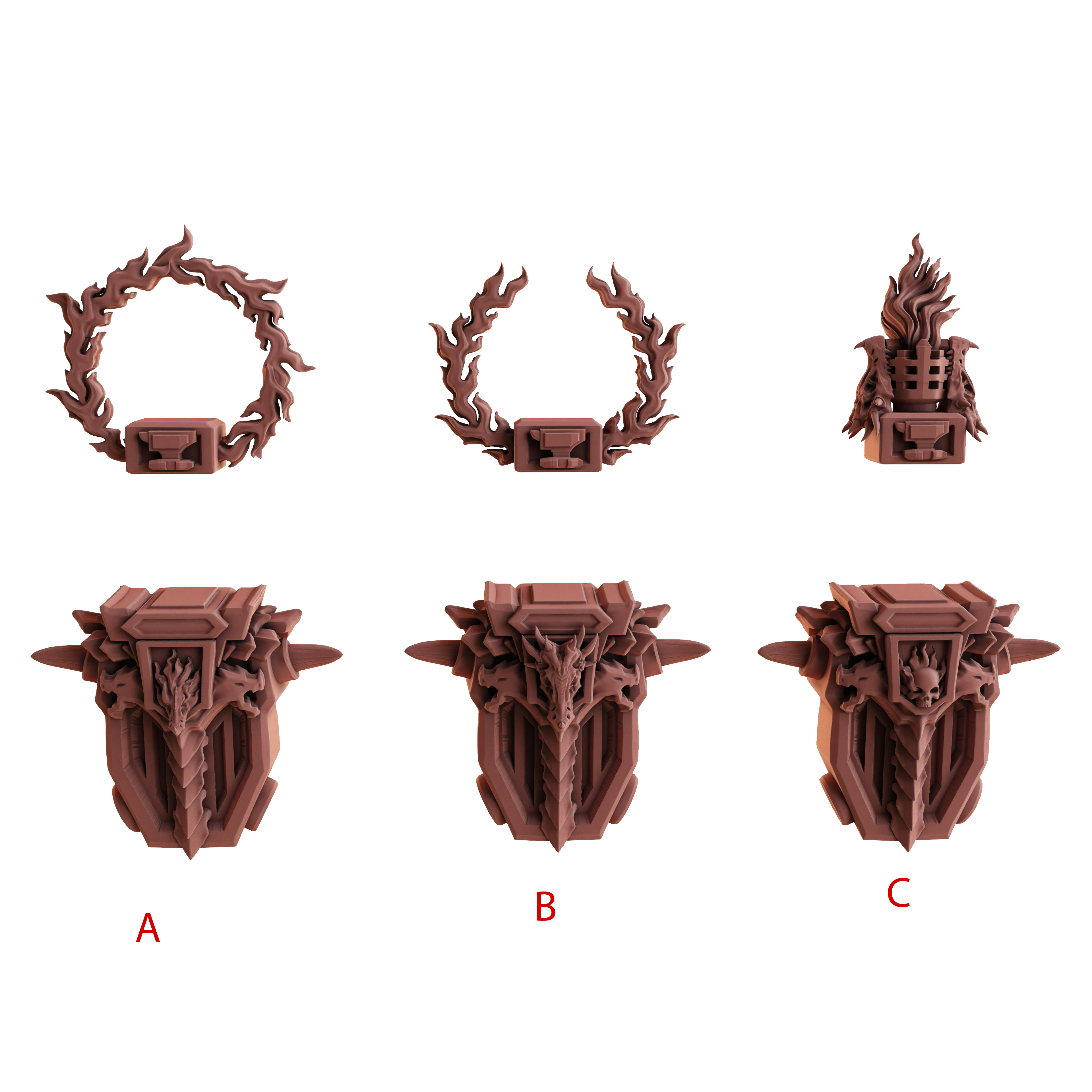Backpacks - Blade Keepers - Fire Lizards – Trisagion Models