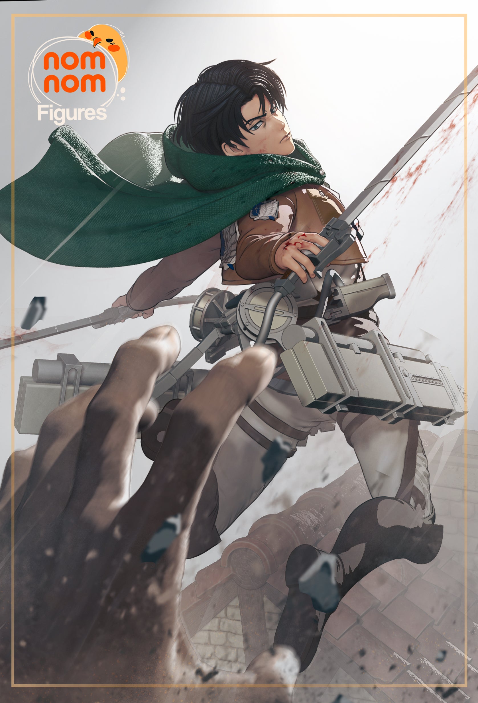 Levi Garage Kit Figure [Attack on Titan] (NomNom) – Trisagion Models