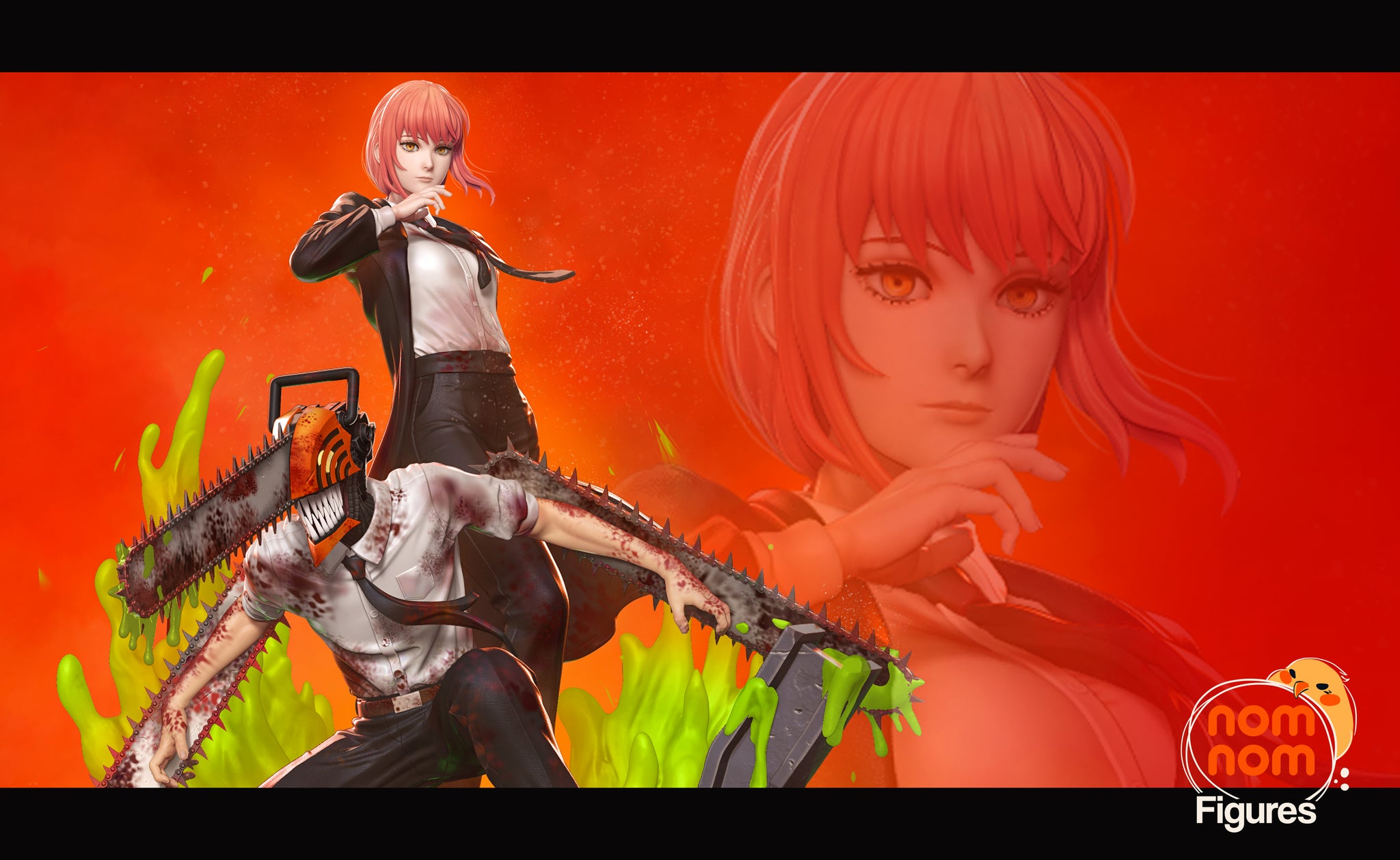 Makima and Denji Garage Kit Figure [Chainsaw Man] (NomNom) – Trisagion ...