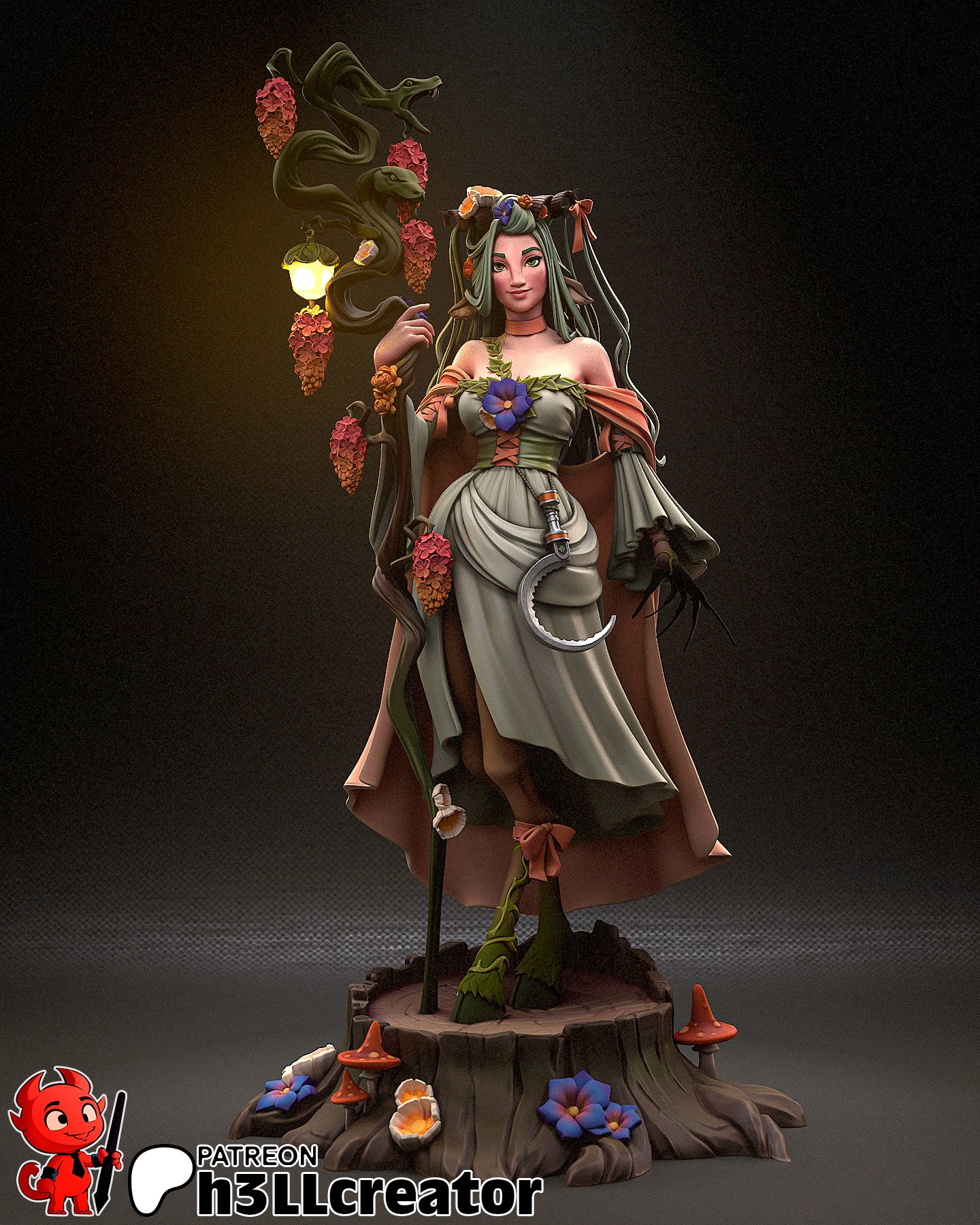 Fearne Garage Kit Figure – Trisagion Models