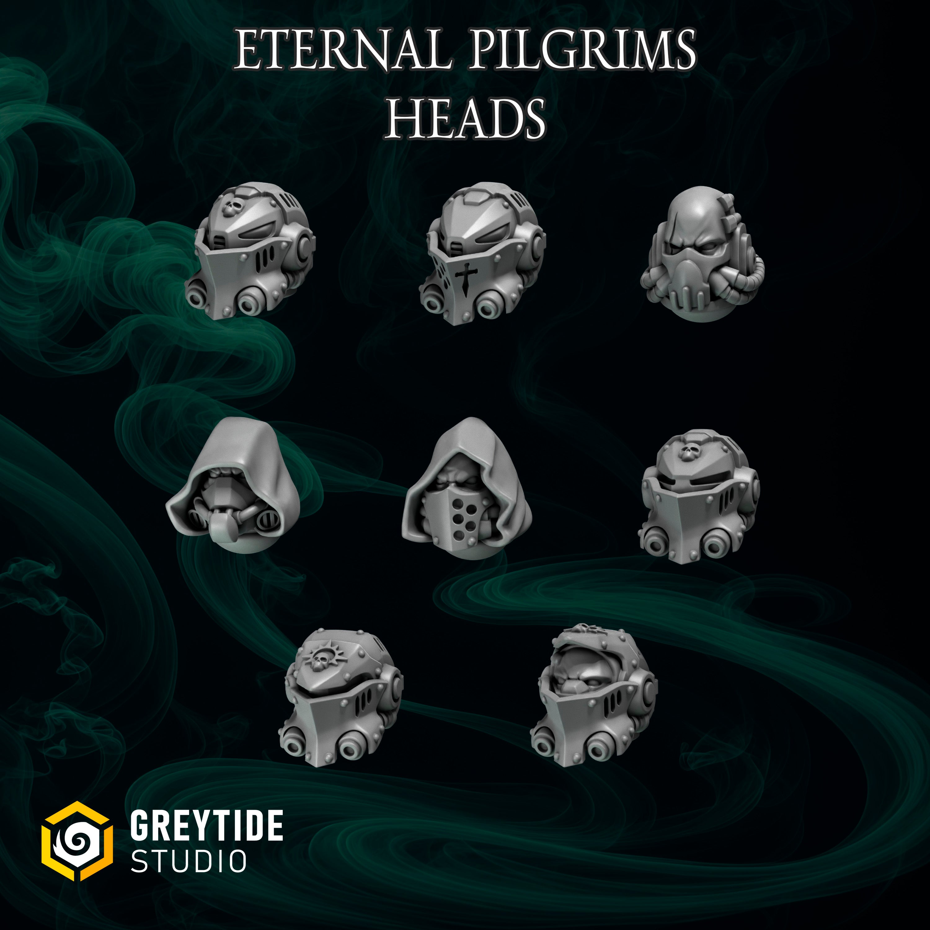 Heads - Eternal Pilgrims Termi Pack – Trisagion Models