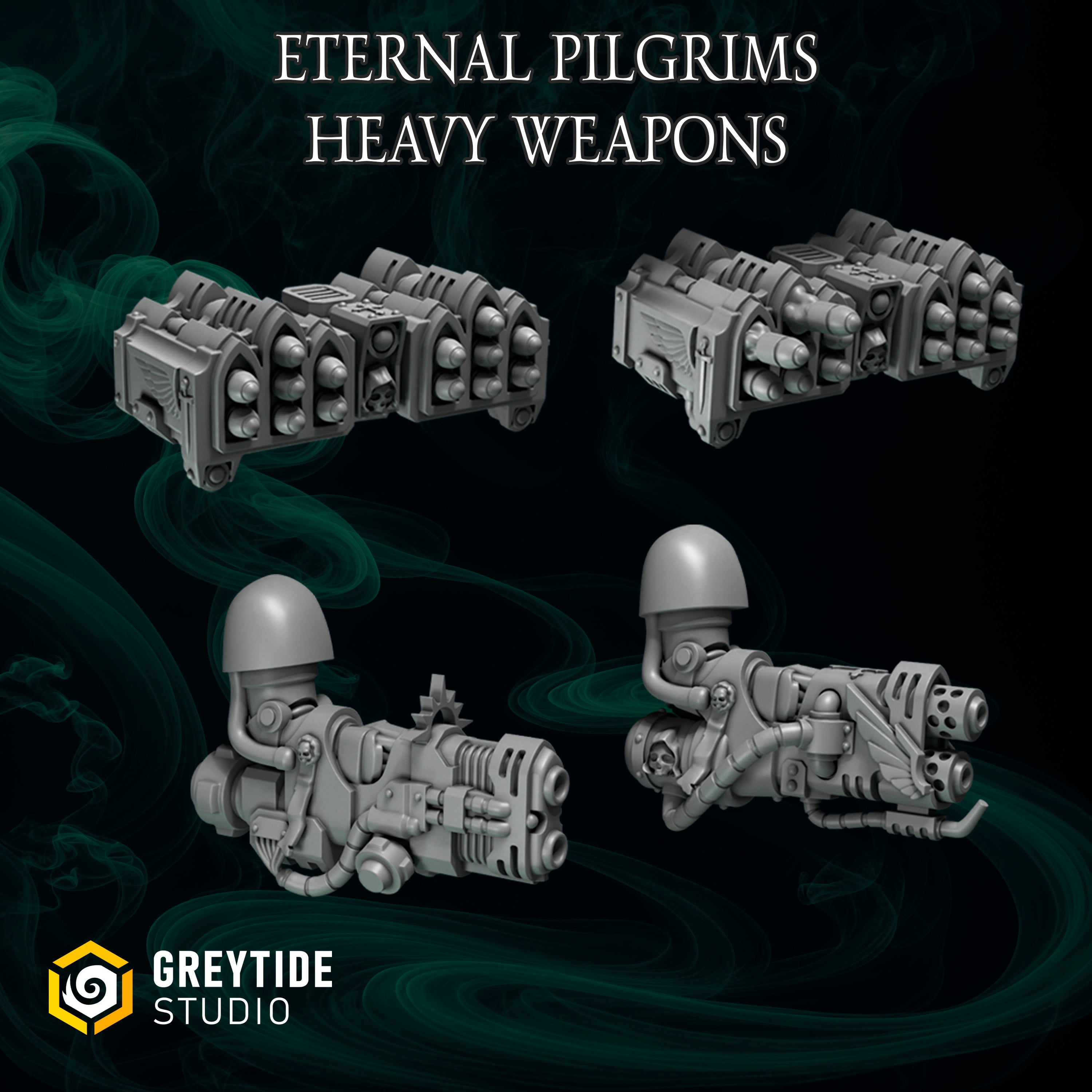 Heavy Weapons - Eternal Pilgrims Termi Pack – Trisagion Models