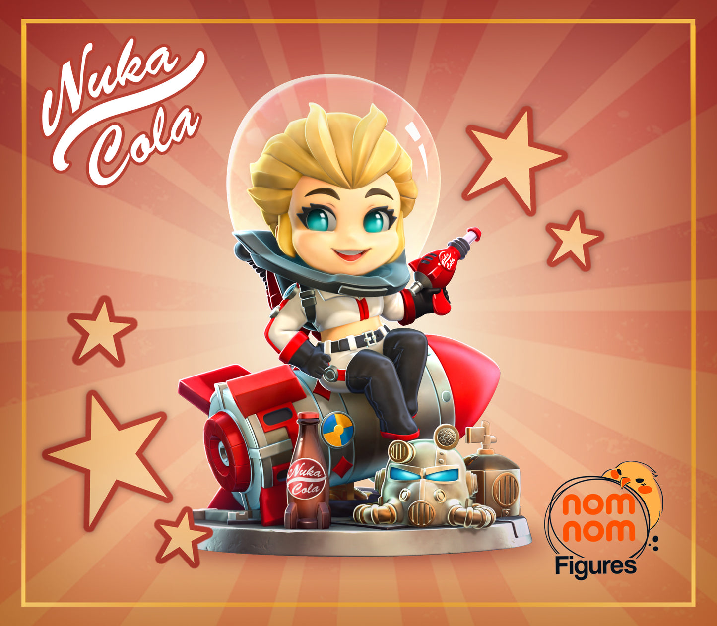 Nuka Girl Chibi Garage Kit (Fallout 4) [NomNom] – Trisagion Models