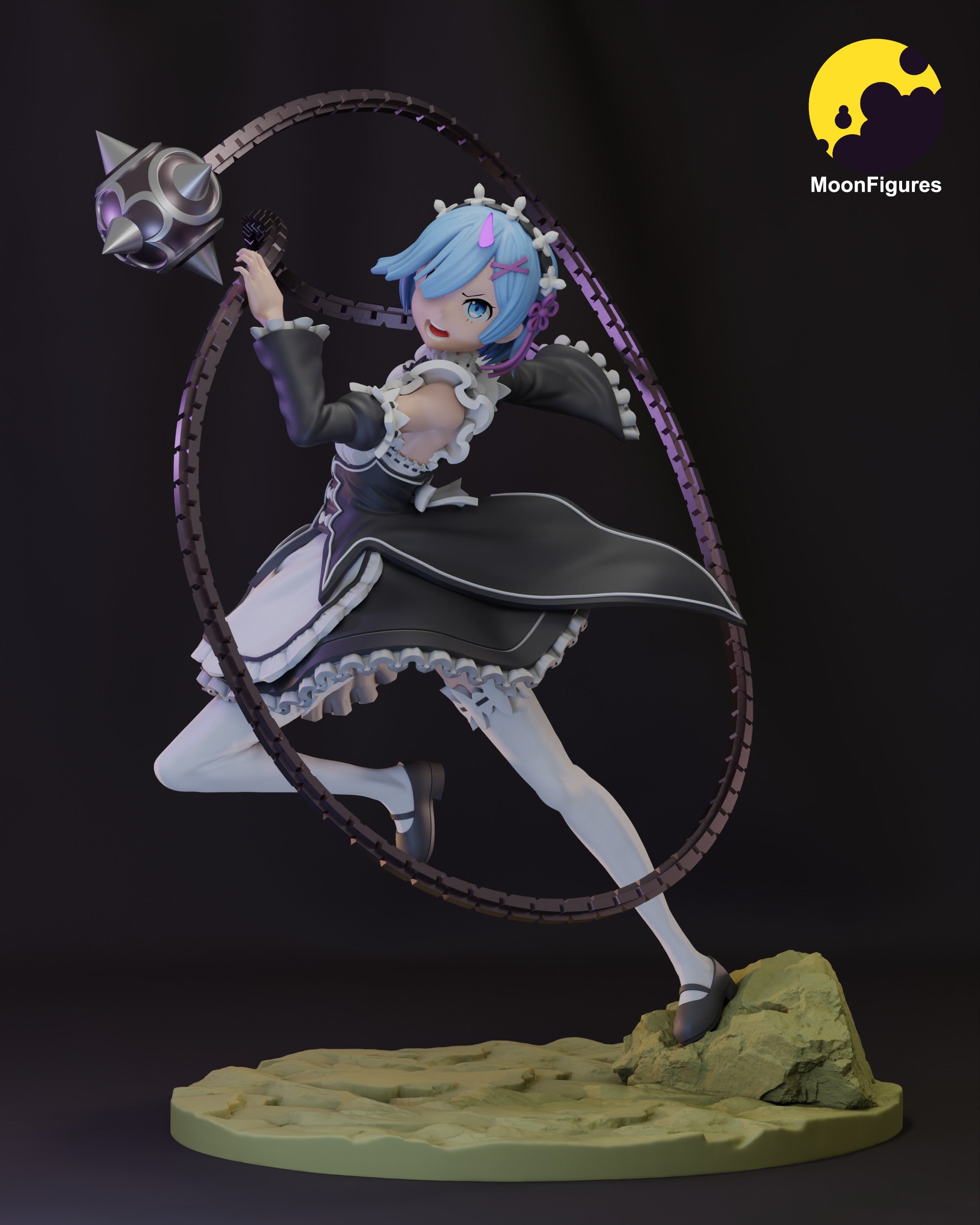Rem Garage Kit Figure - Re:Zero | Moonfigures – Trisagion Models