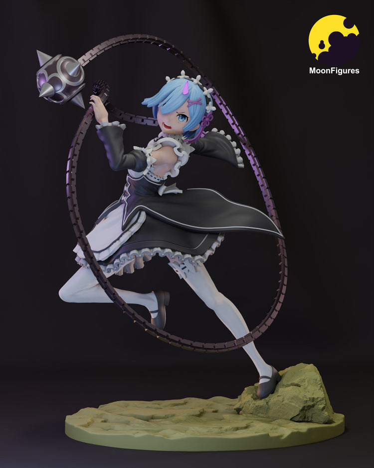 Rem Garage Kit Figure - Re:Zero | Moonfigures – Trisagion Models