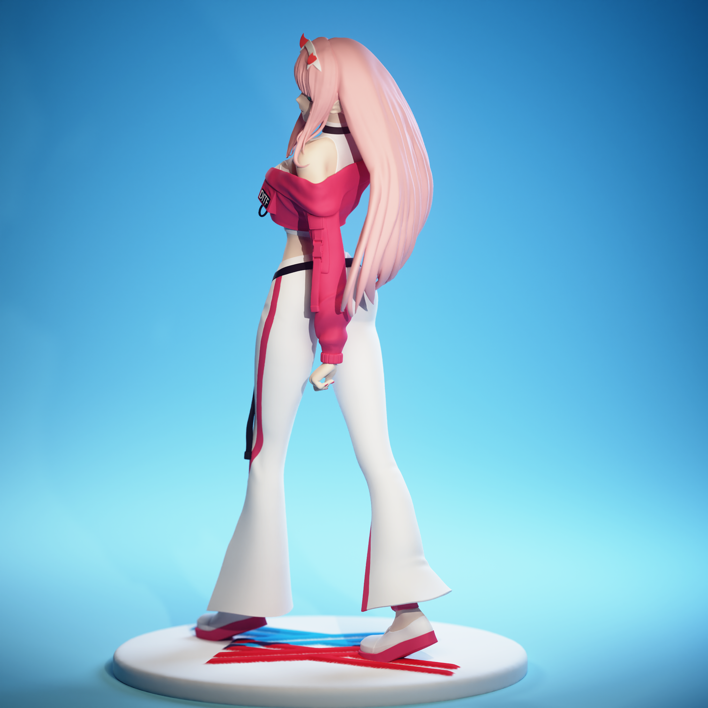 Zero Two - Street Wear Ver. Garage Kit Figure - DARLING in the FRANXX ...
