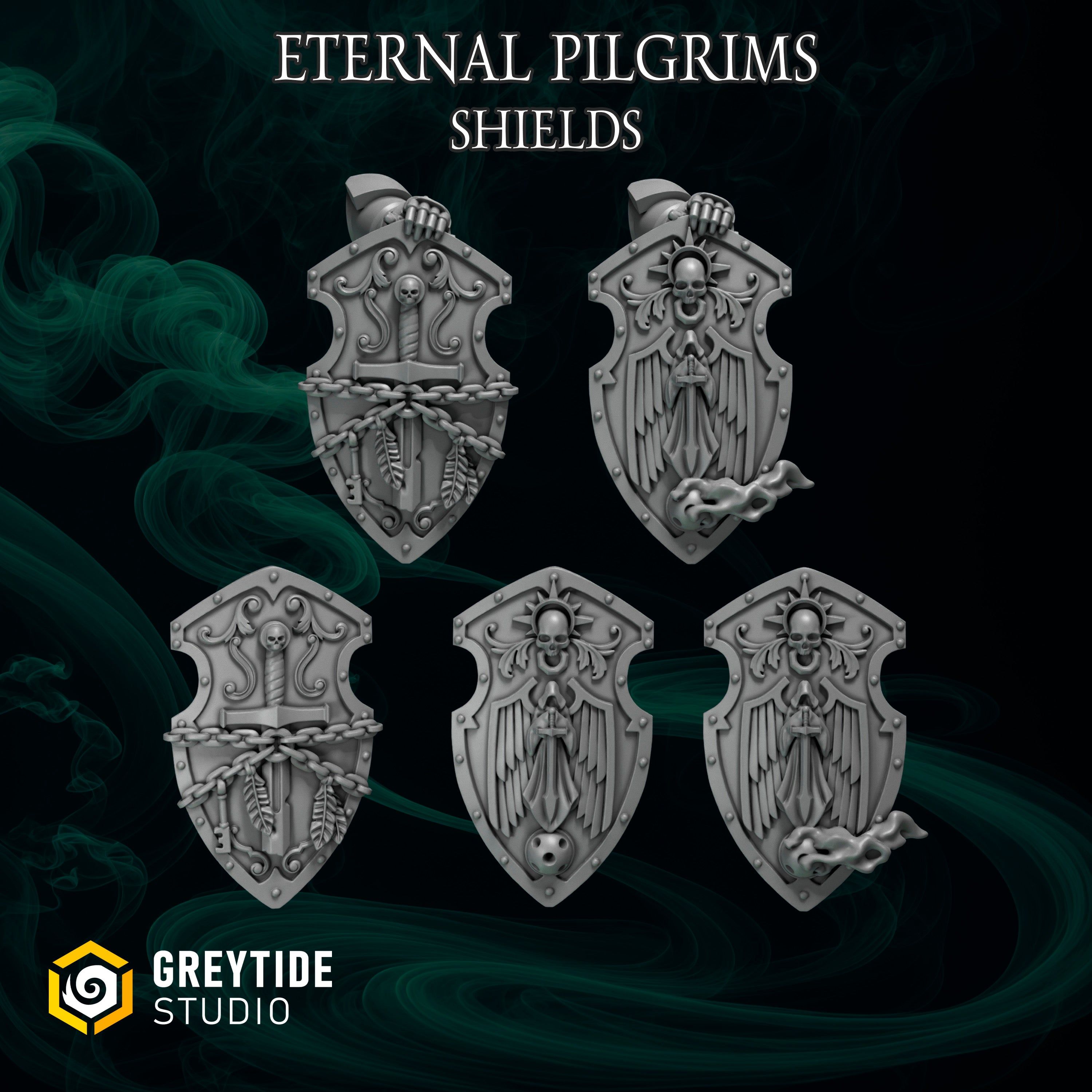 Shields - Eternal Pilgrims Termi Pack – Trisagion Models