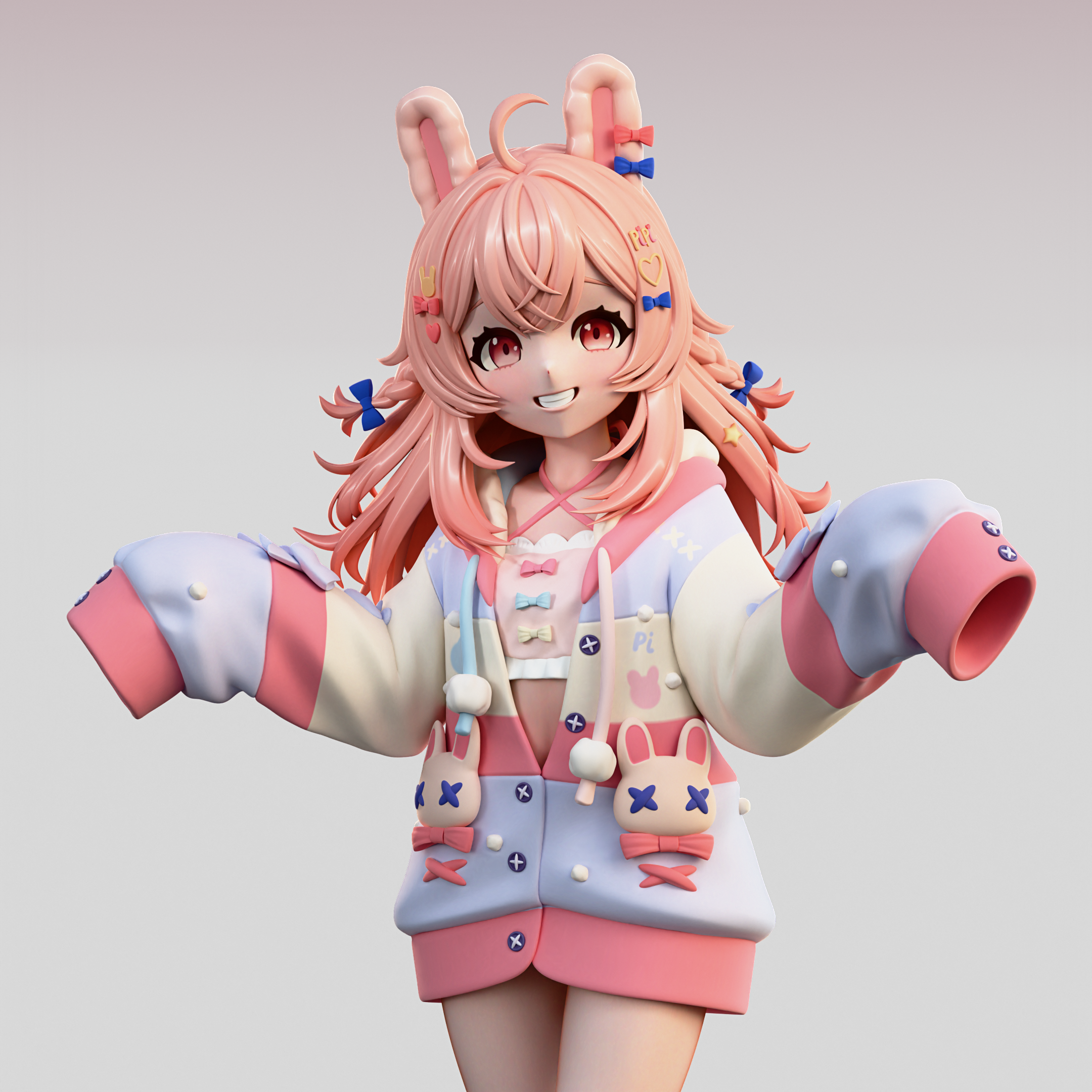 Pipkin Pippa Garage Kit Figure - Vtuber | Void Figures – Trisagion Models