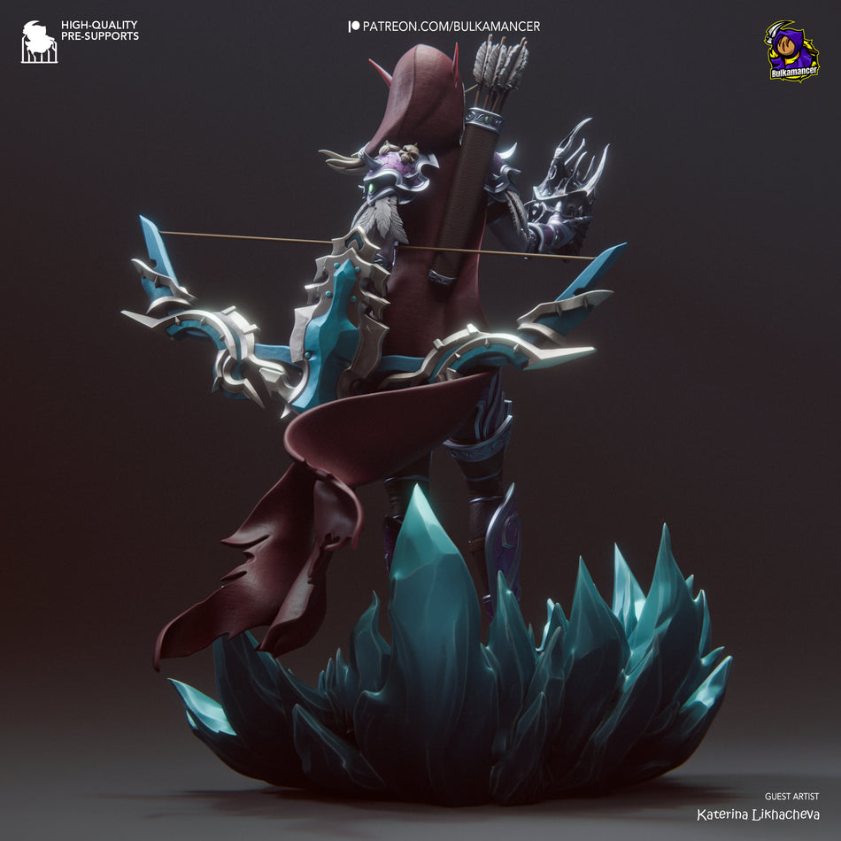 Sylvanas Windrunner Garage Kit Figure (World of Warcraft) – Trisagion ...