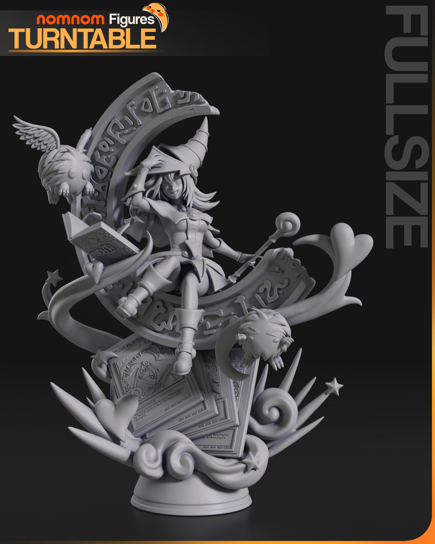 Dark Magician Girl Garage Kit Figure - Yu-Gi-Oh | NomNom Figures ...