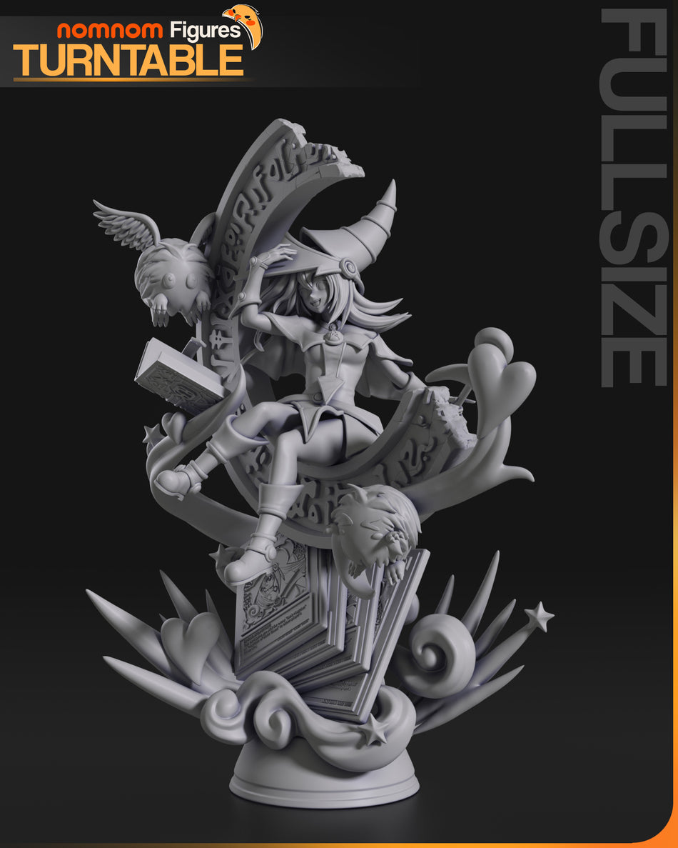 Dark Magician Girl Garage Kit Figure - Yu-Gi-Oh | NomNom Figures ...