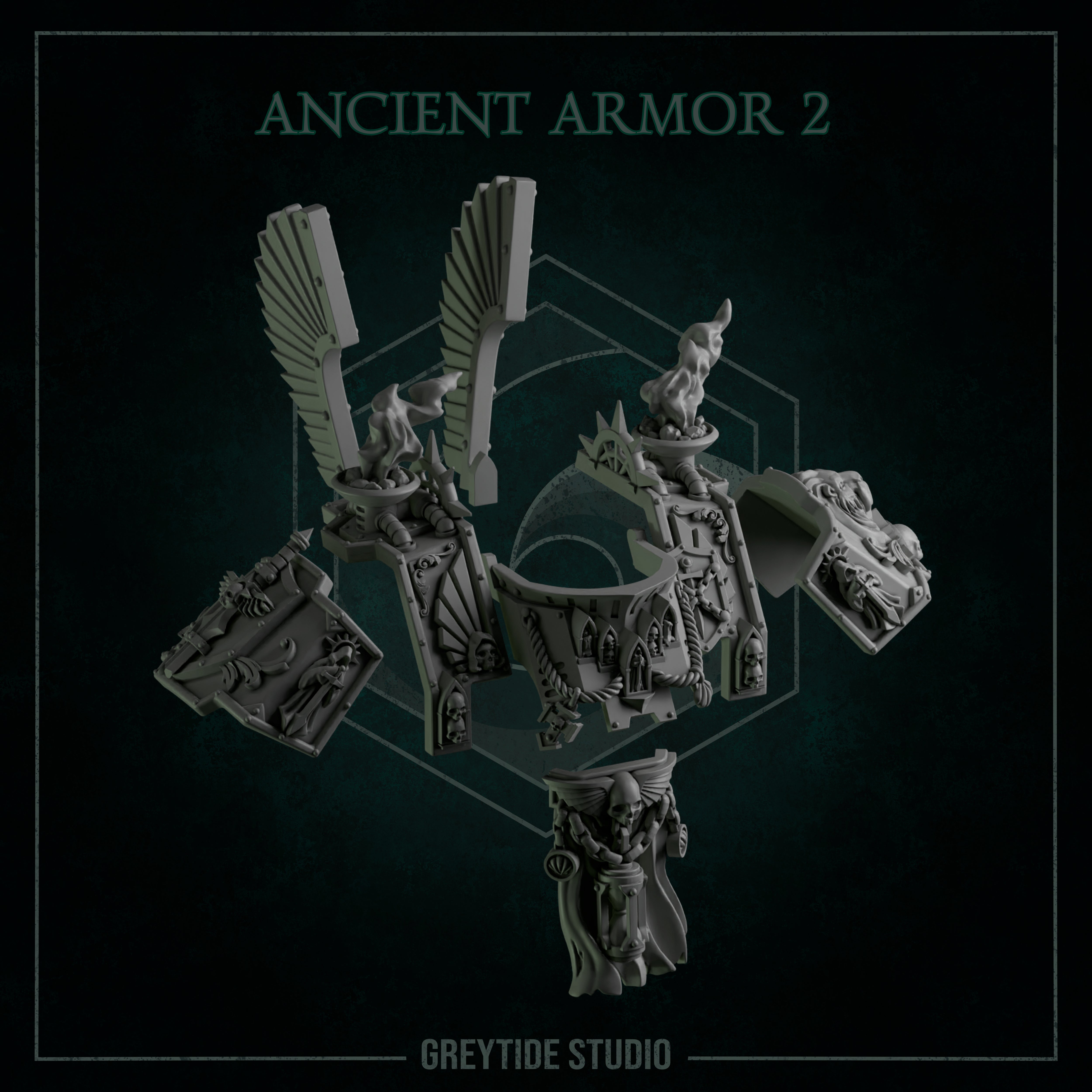Dark Angels Redemptor Dreadnought Upgrade Kit - Eternal Pilgrims ...