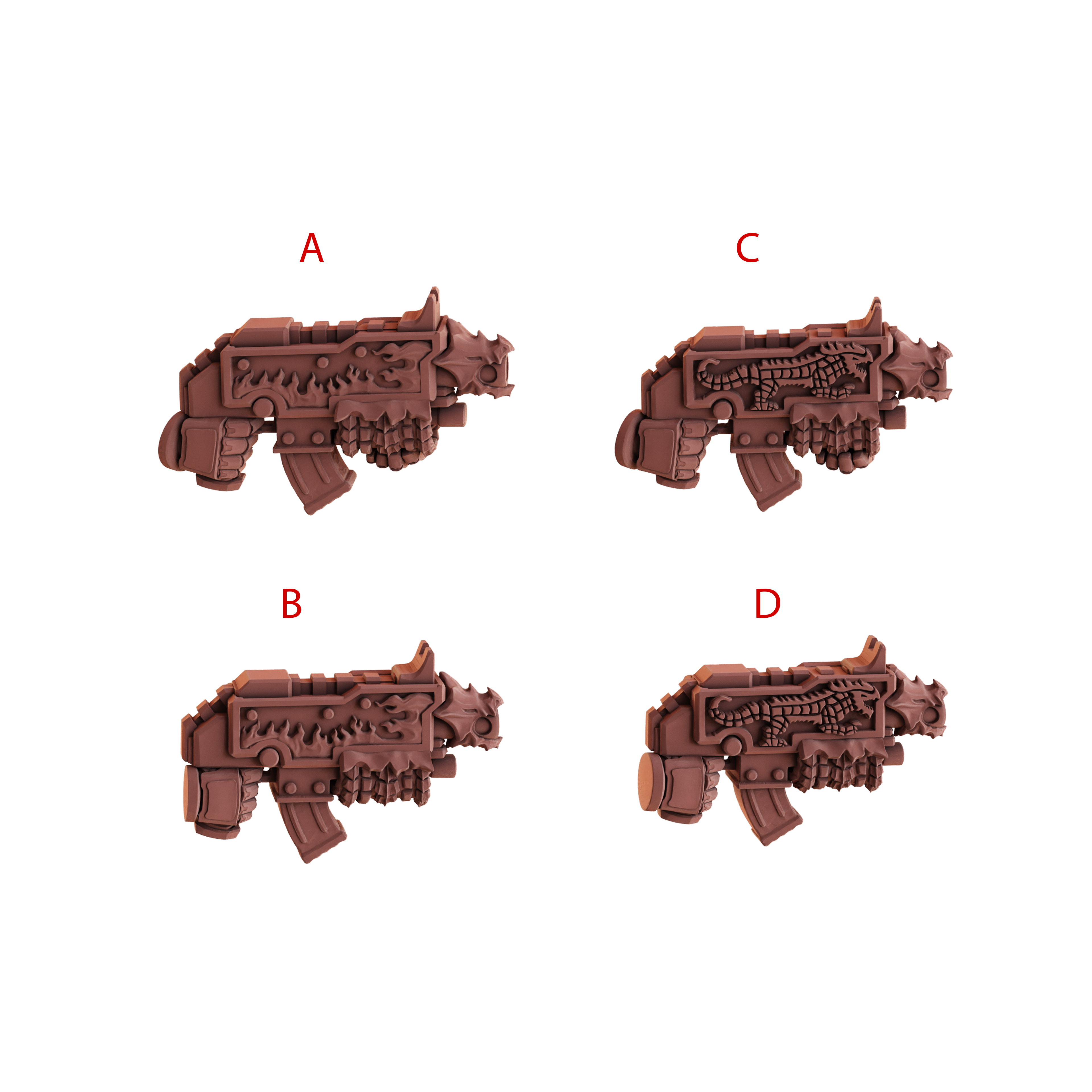 Bolters - Fire Lizards – Trisagion Models