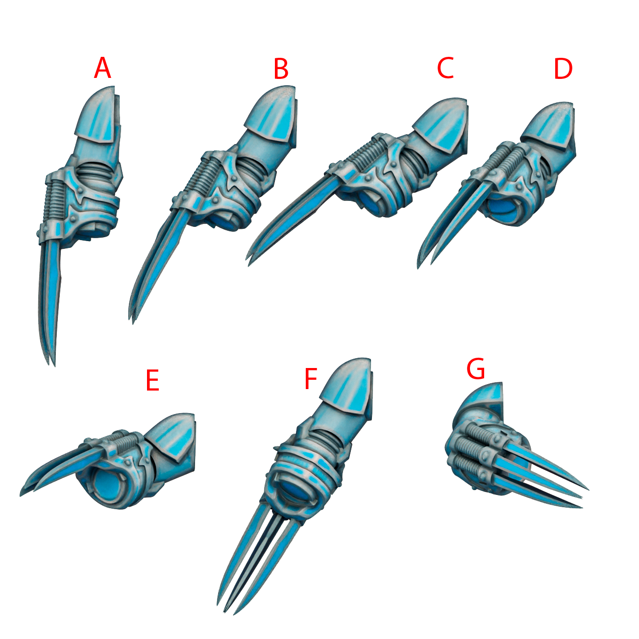 Lightning Claws - Scylla 2.0 – Trisagion Models