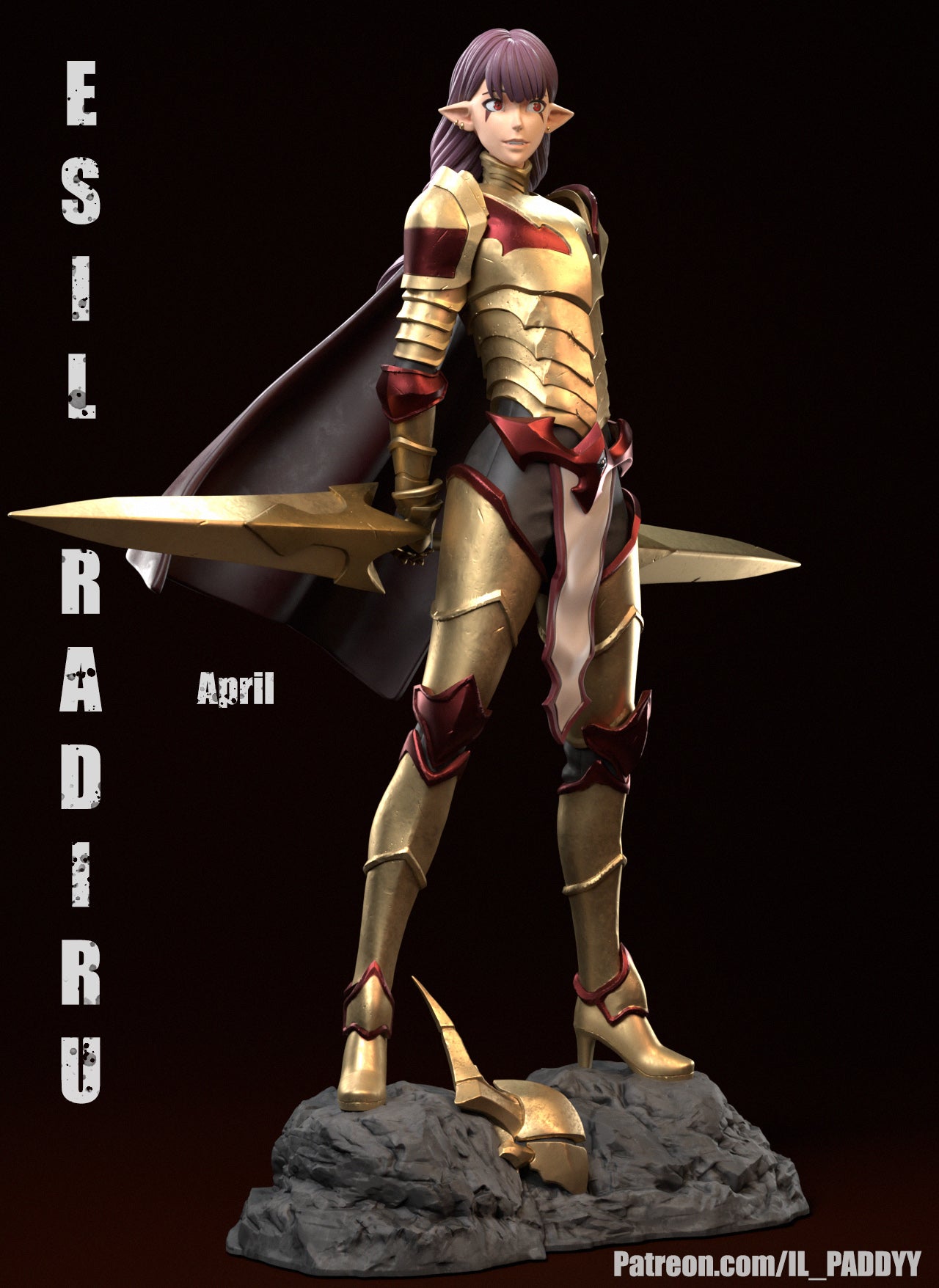 Esil Radiru Garage Kit Figure - Solo Leveling [Il Padddyy] – Trisagion ...