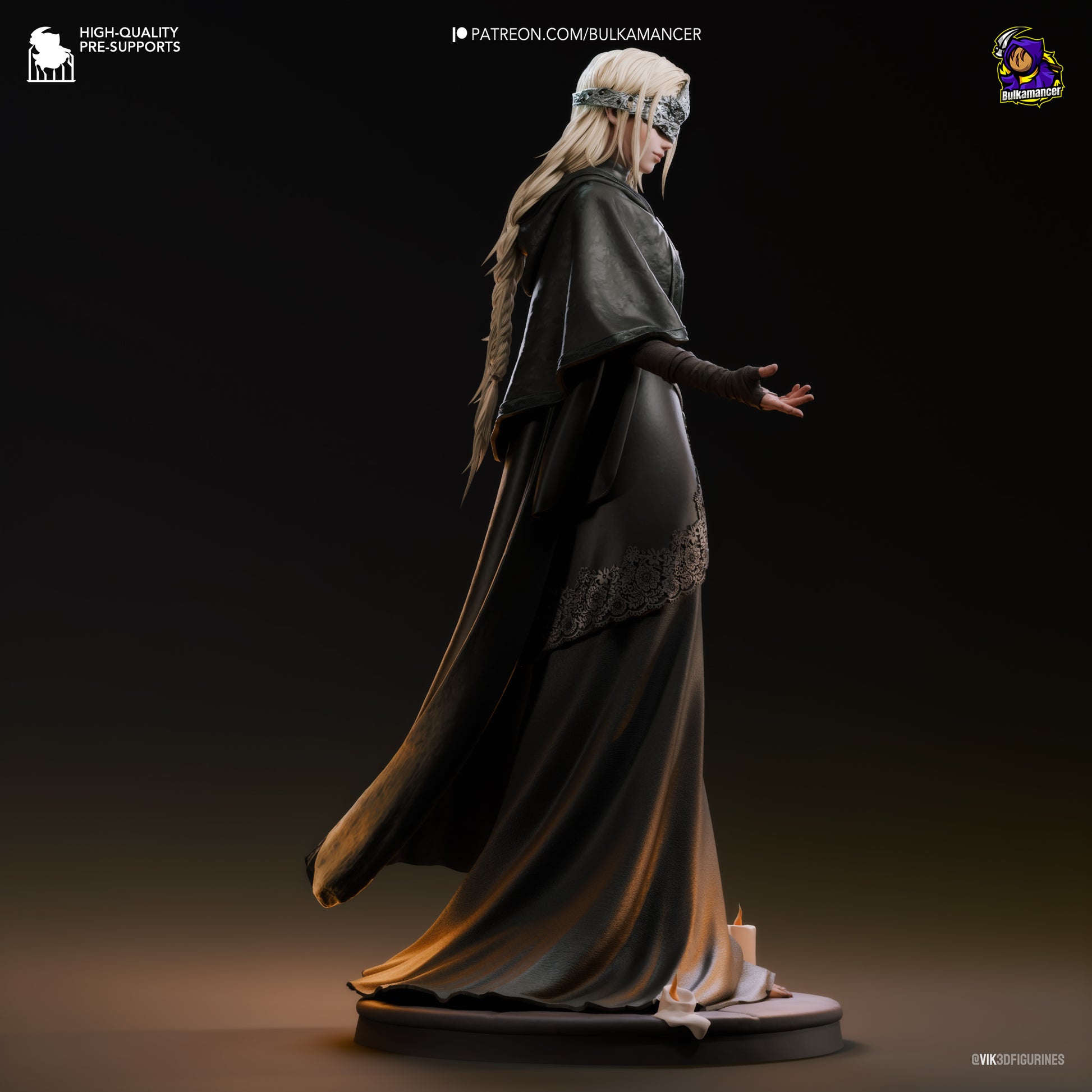Fire Keeper Garage Kit Figure (Dark Souls 3) – Trisagion Models