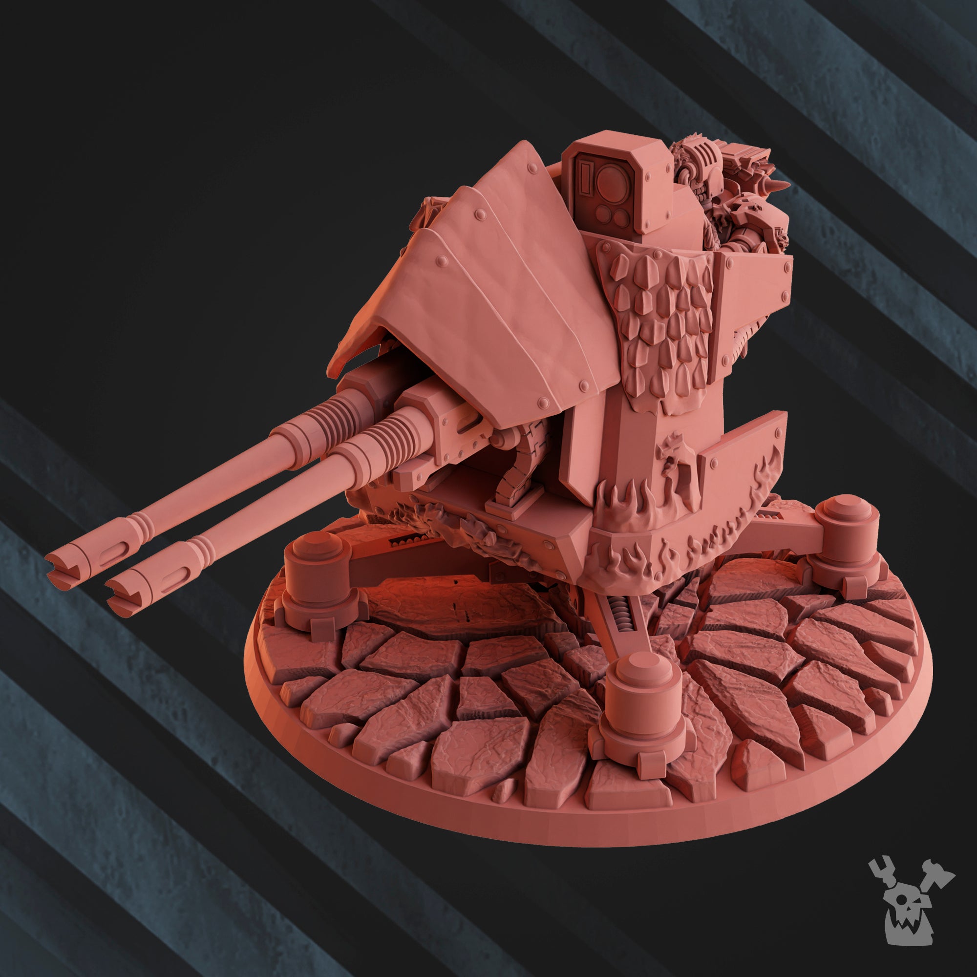 Heavy Support Turret - Fire Lizards – Trisagion Models