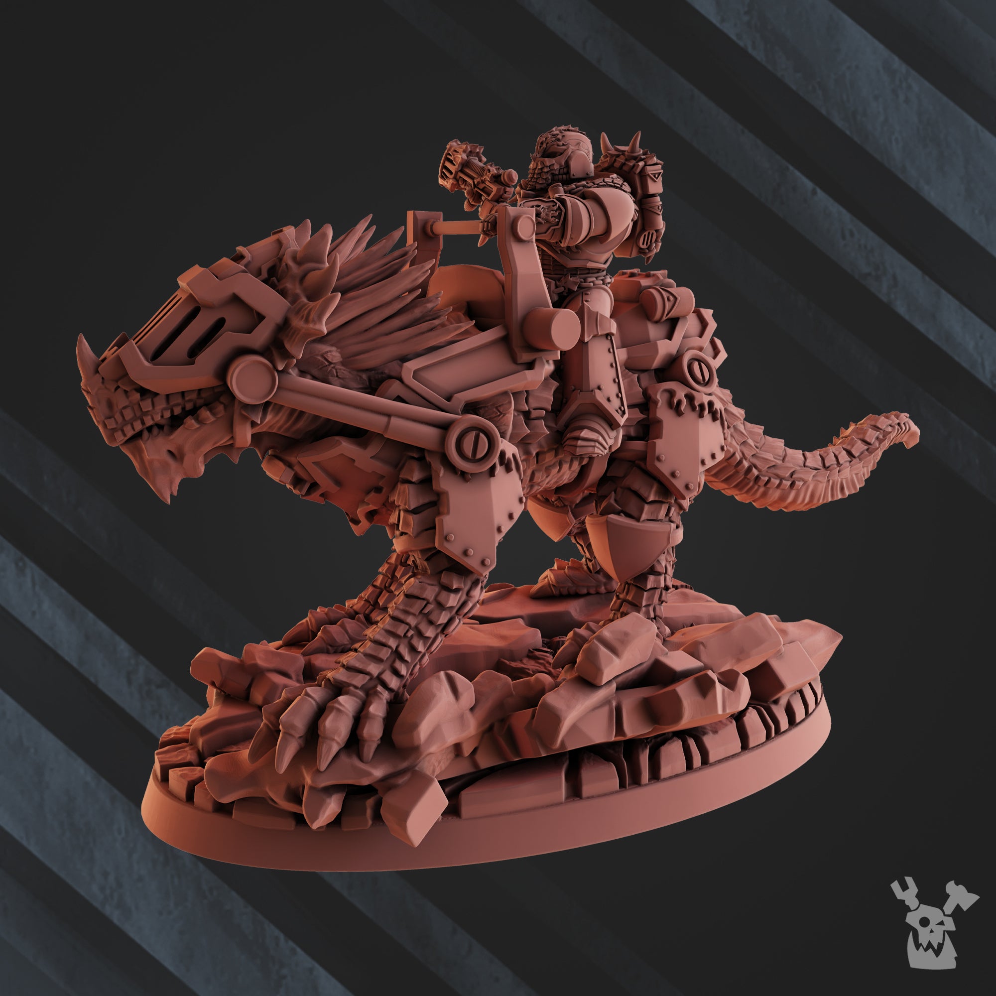 Lizard Riders Squad - Fire Lizards – Trisagion Models