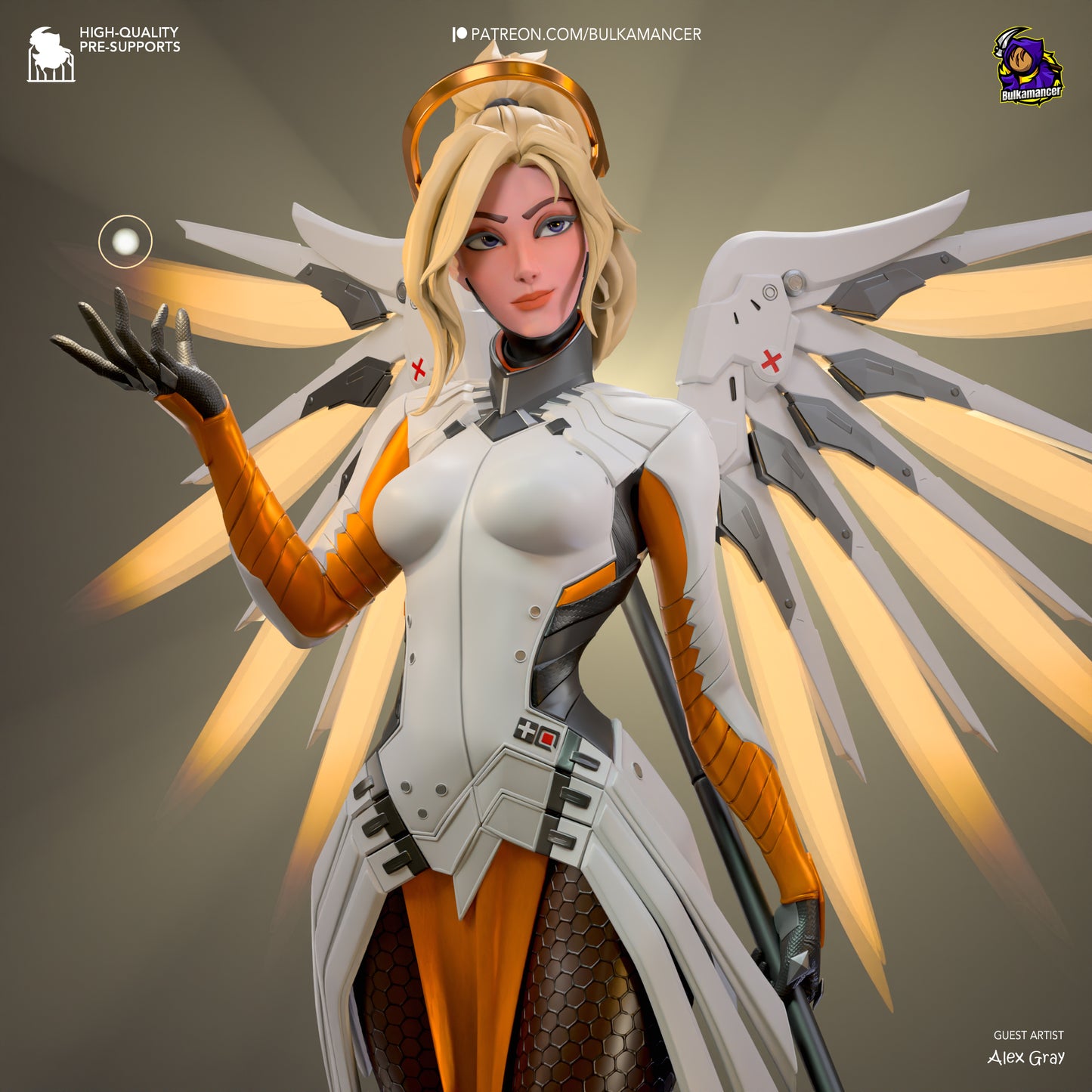 Mercy Garage Kit Figure – Trisagion Models