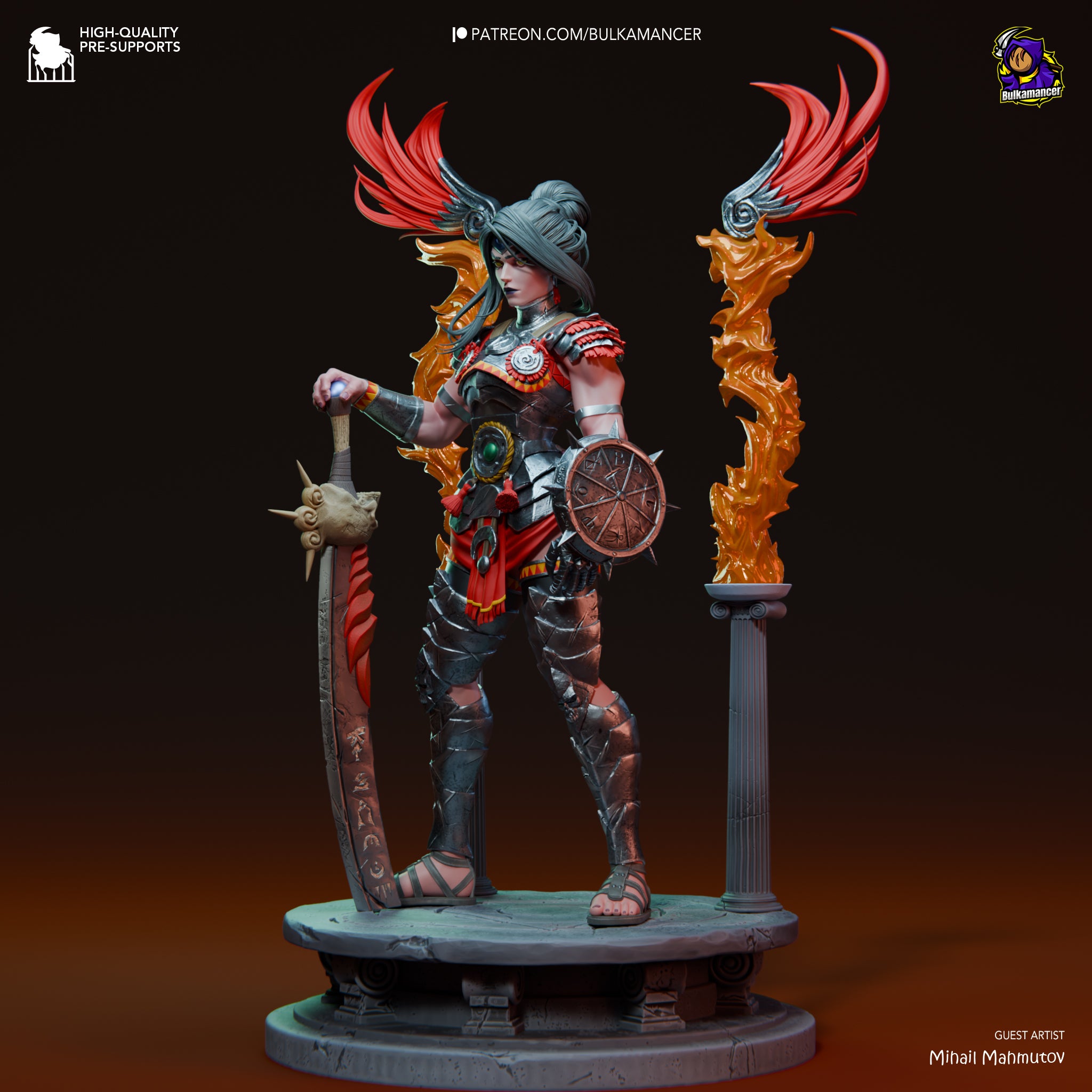Nemesis Garage Kit Figure (Hades II) – Trisagion Models