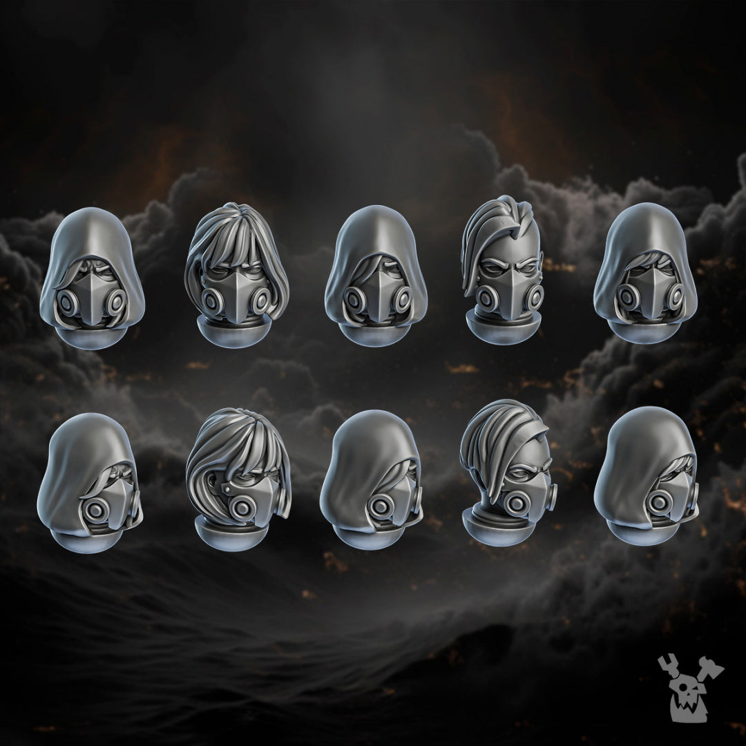 Retribution Angels Heads - Order of Repentance – Trisagion Models