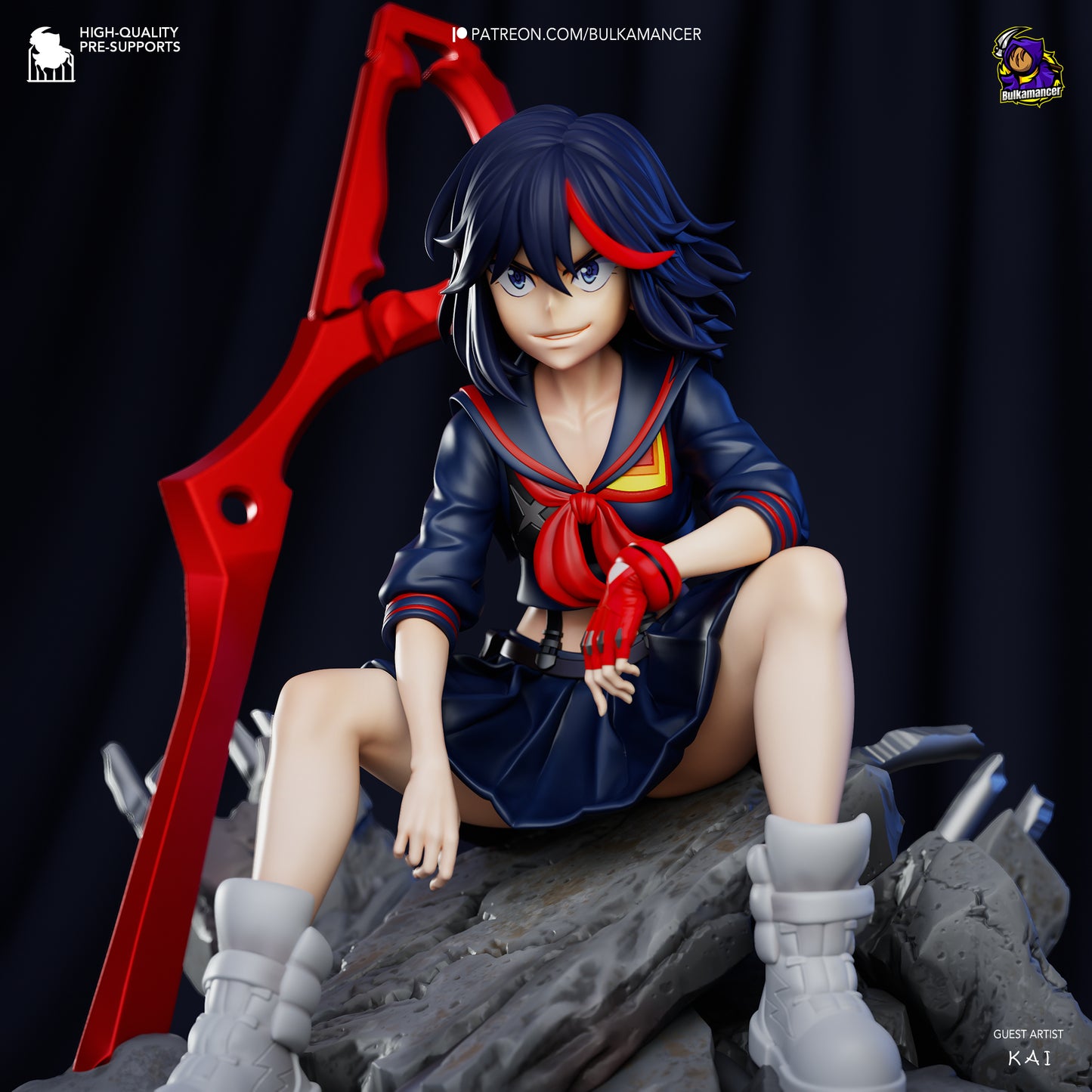 Ryuko Matoi Garage Kit Figure (Kill La Kill) – Trisagion Models
