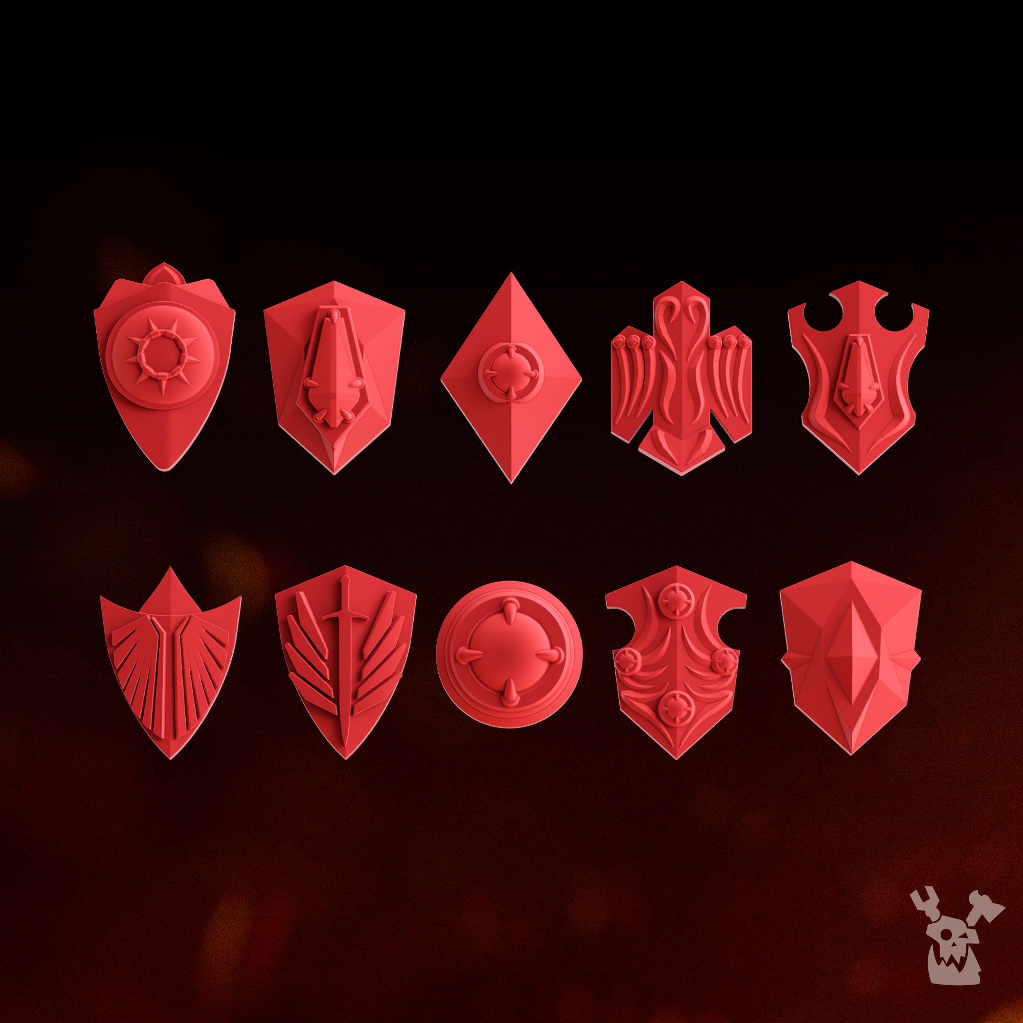 Celestial Blades Shoulder Guards – Trisagion Models