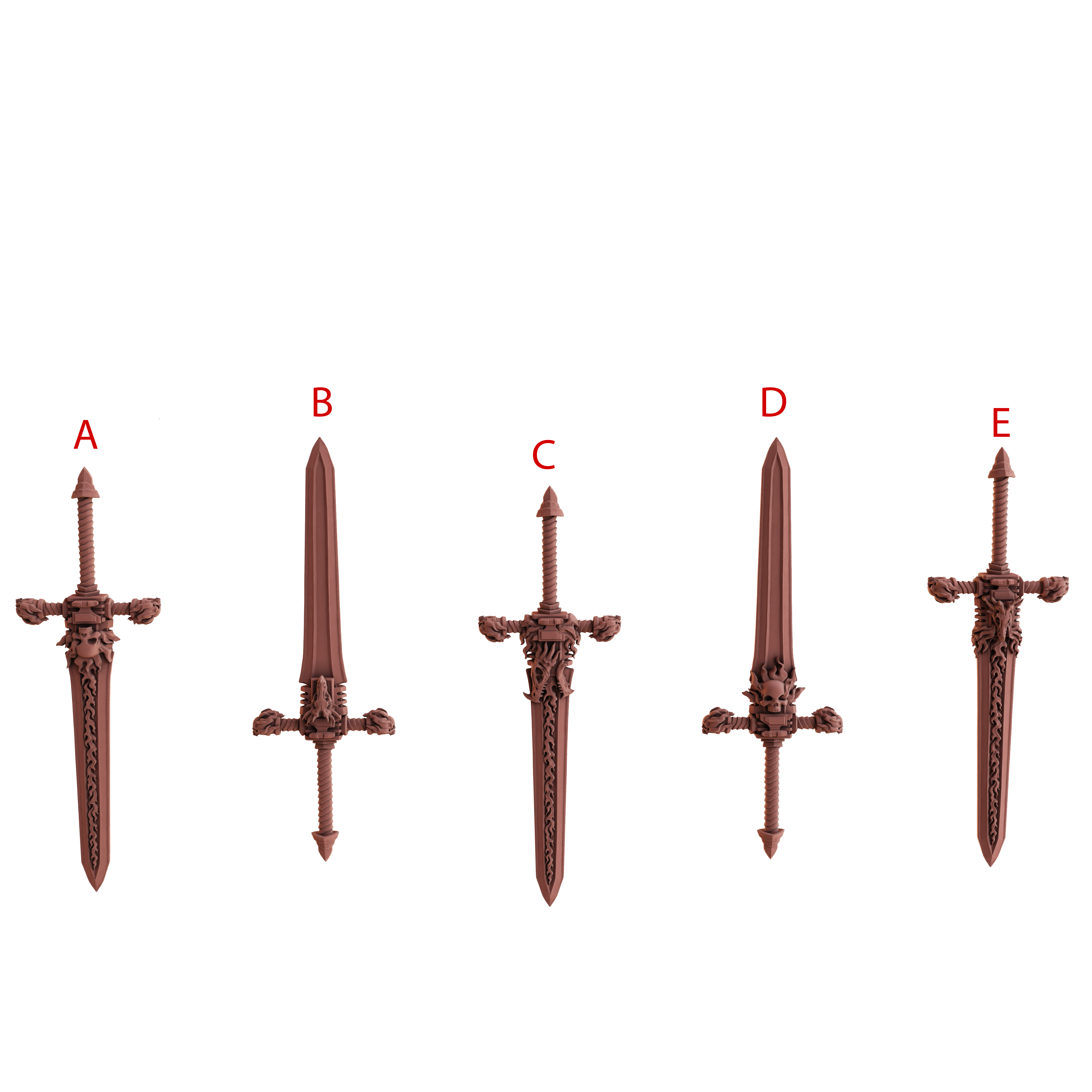 Swords - Blade Keepers - Fire Lizards – Trisagion Models