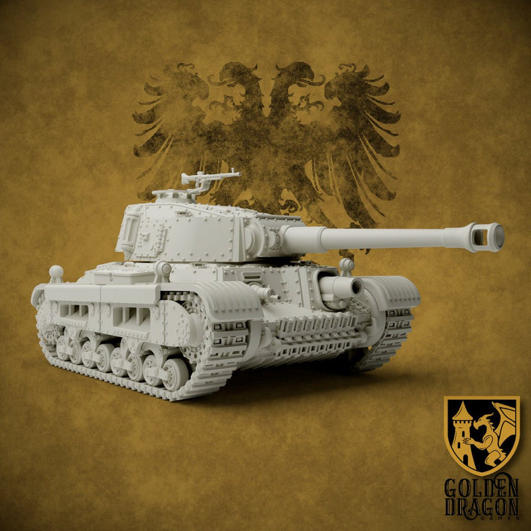 45M Barbarossa Assault Tank - Holy Roman Empire – Trisagion Models