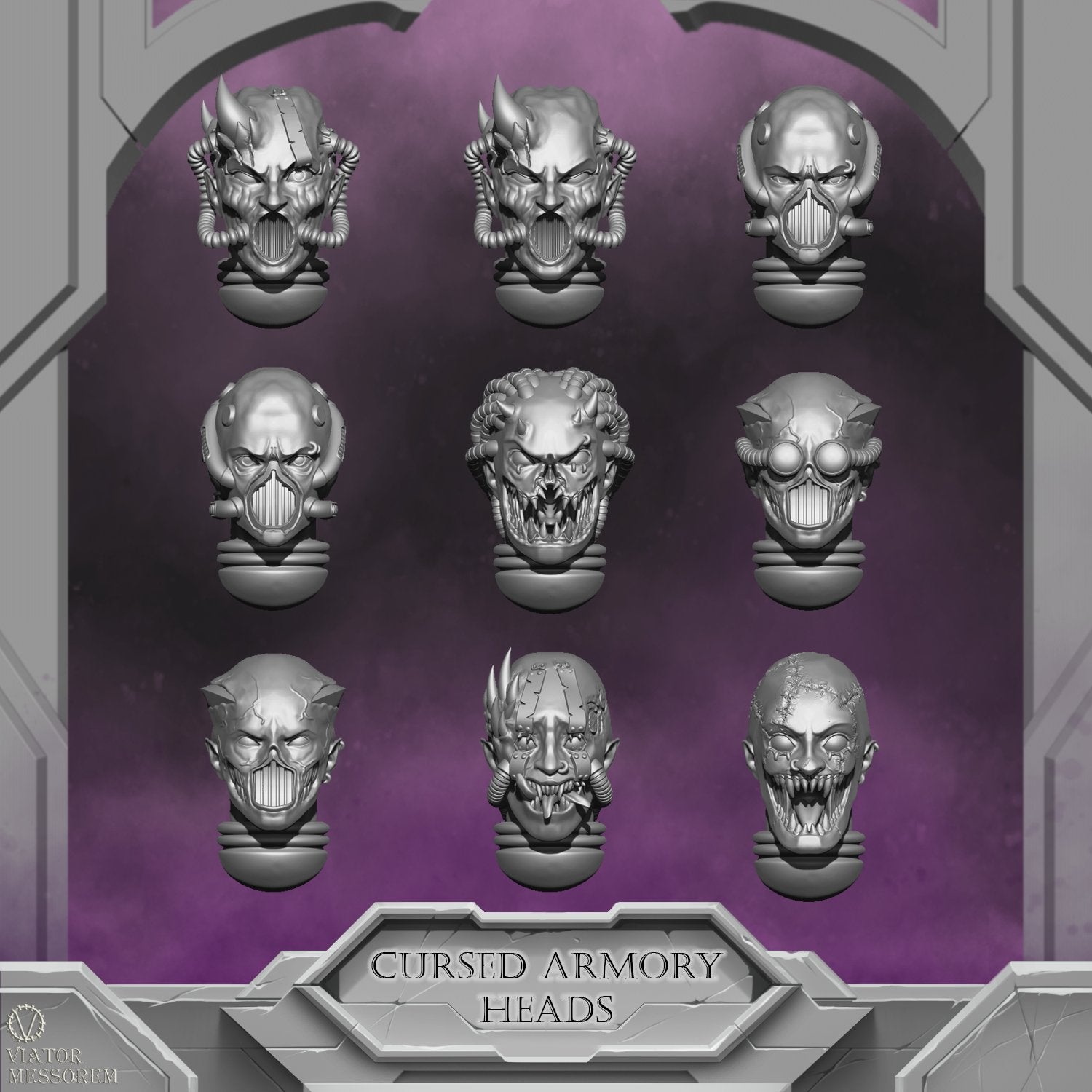Cursed Armory: Heads – Trisagion Models