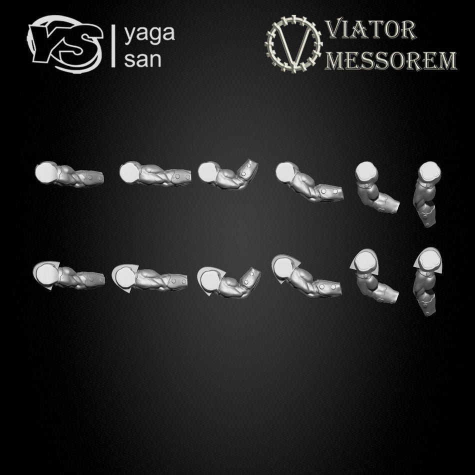 CW Bare Arms Kitbash Pack – Trisagion Models