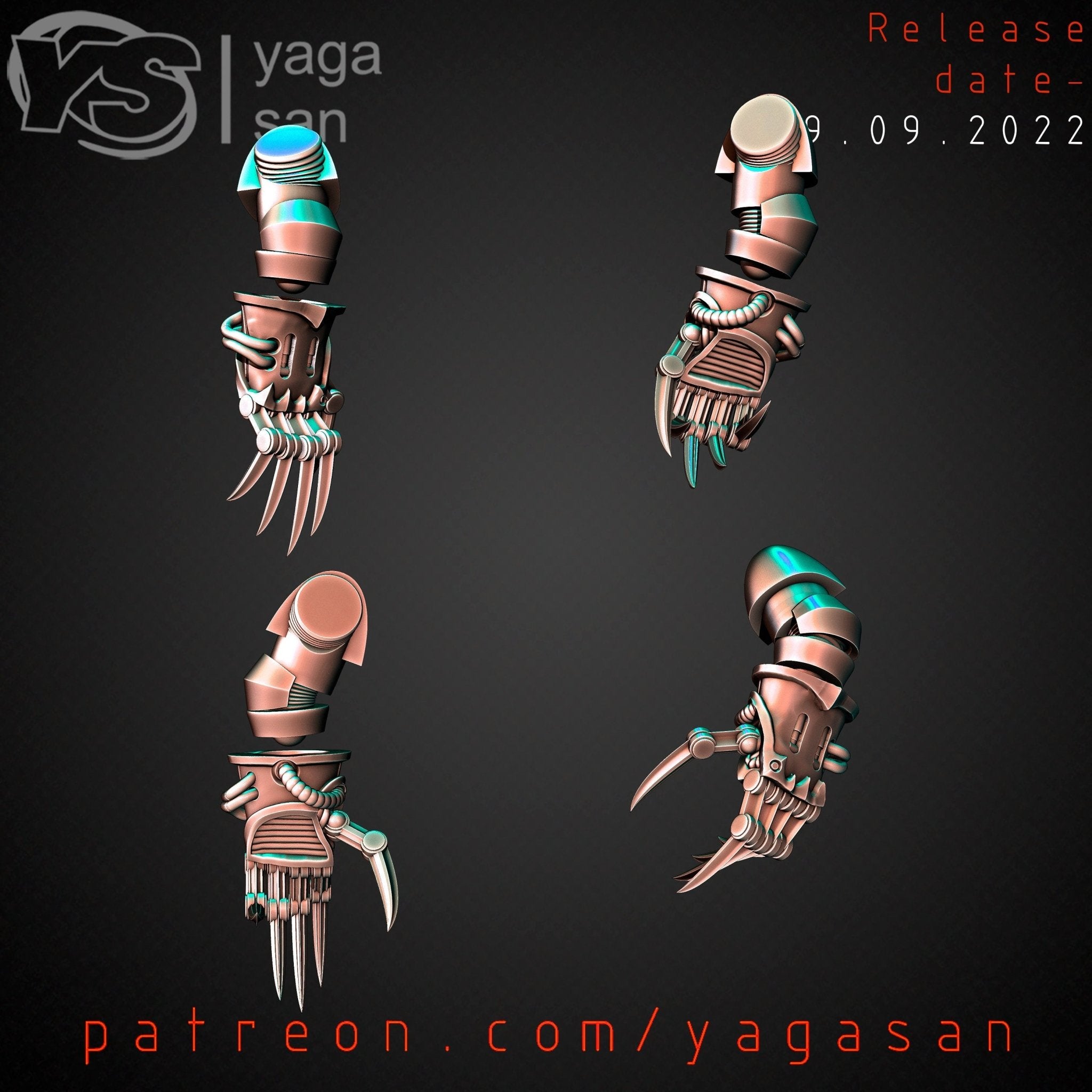 CW Power Claws – Trisagion Models