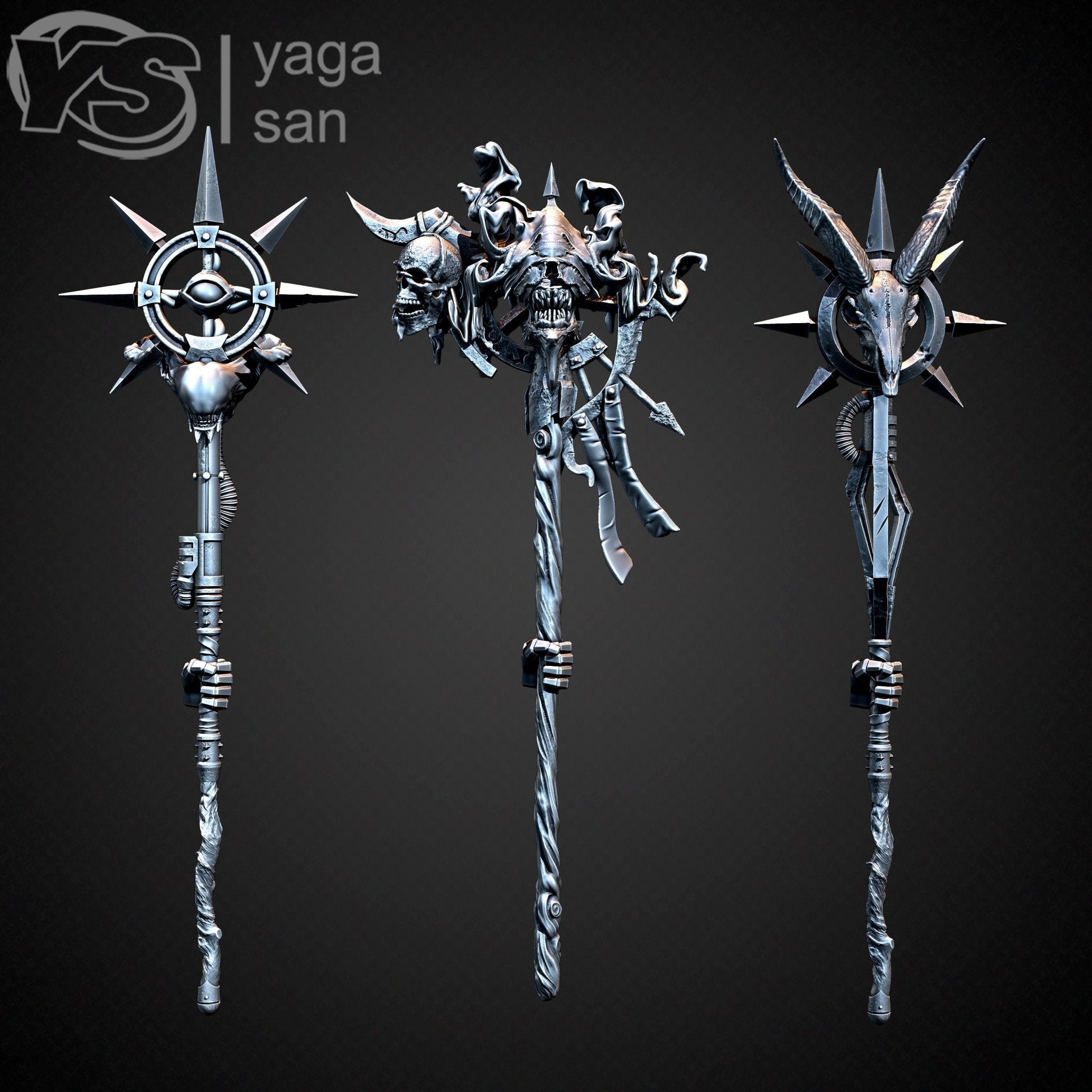 CW Staffs Pack – Trisagion Models