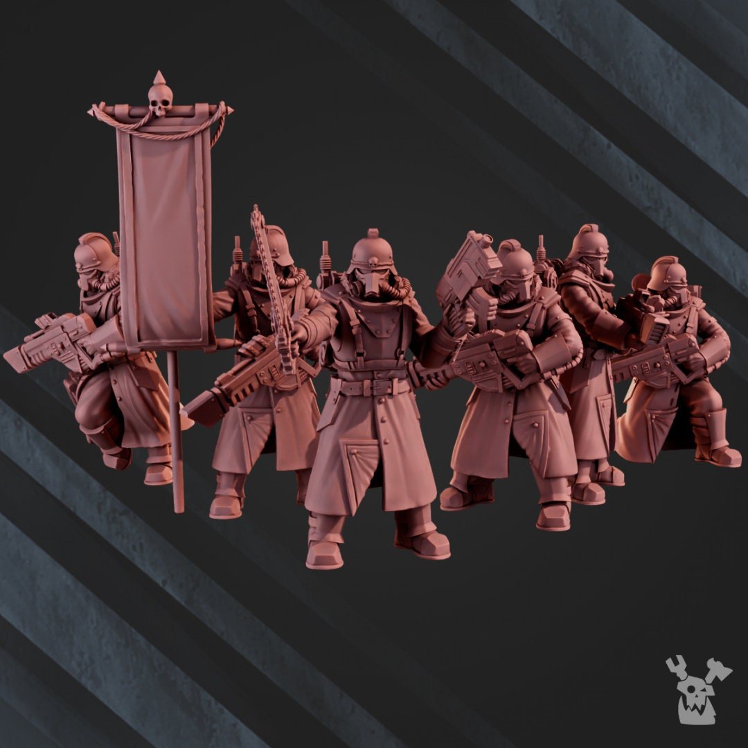 Death Division Grenadier Squad Assembly Kit – Trisagion Models