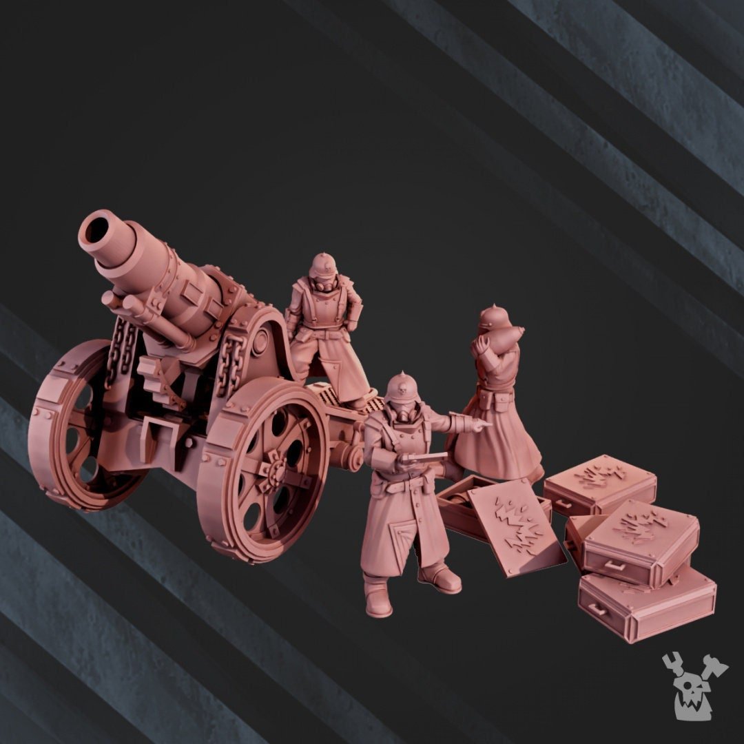 Death Division Heavy Mortar Team – Trisagion Models