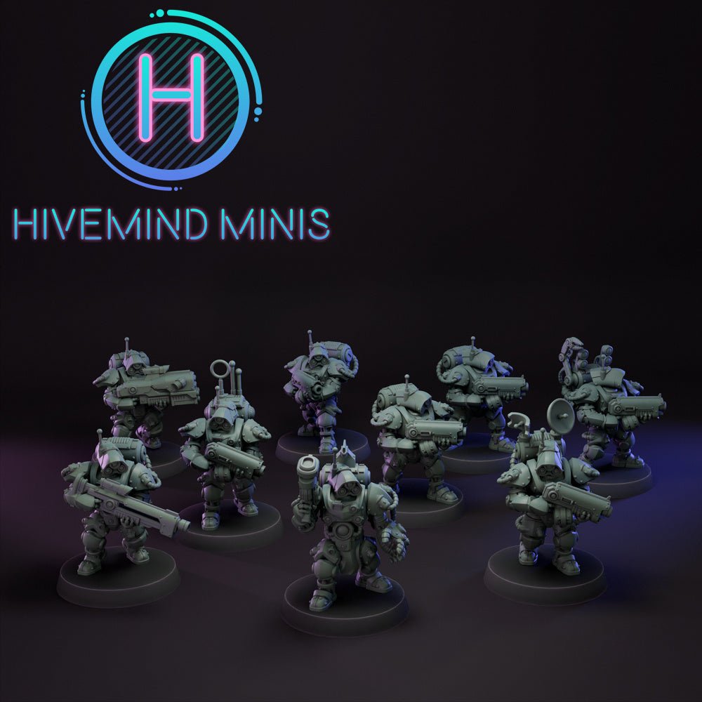 Droidkyn Dragoons - 28mm Sci-Fi Tabletop Wargaming Miniatures | Hivemi ...