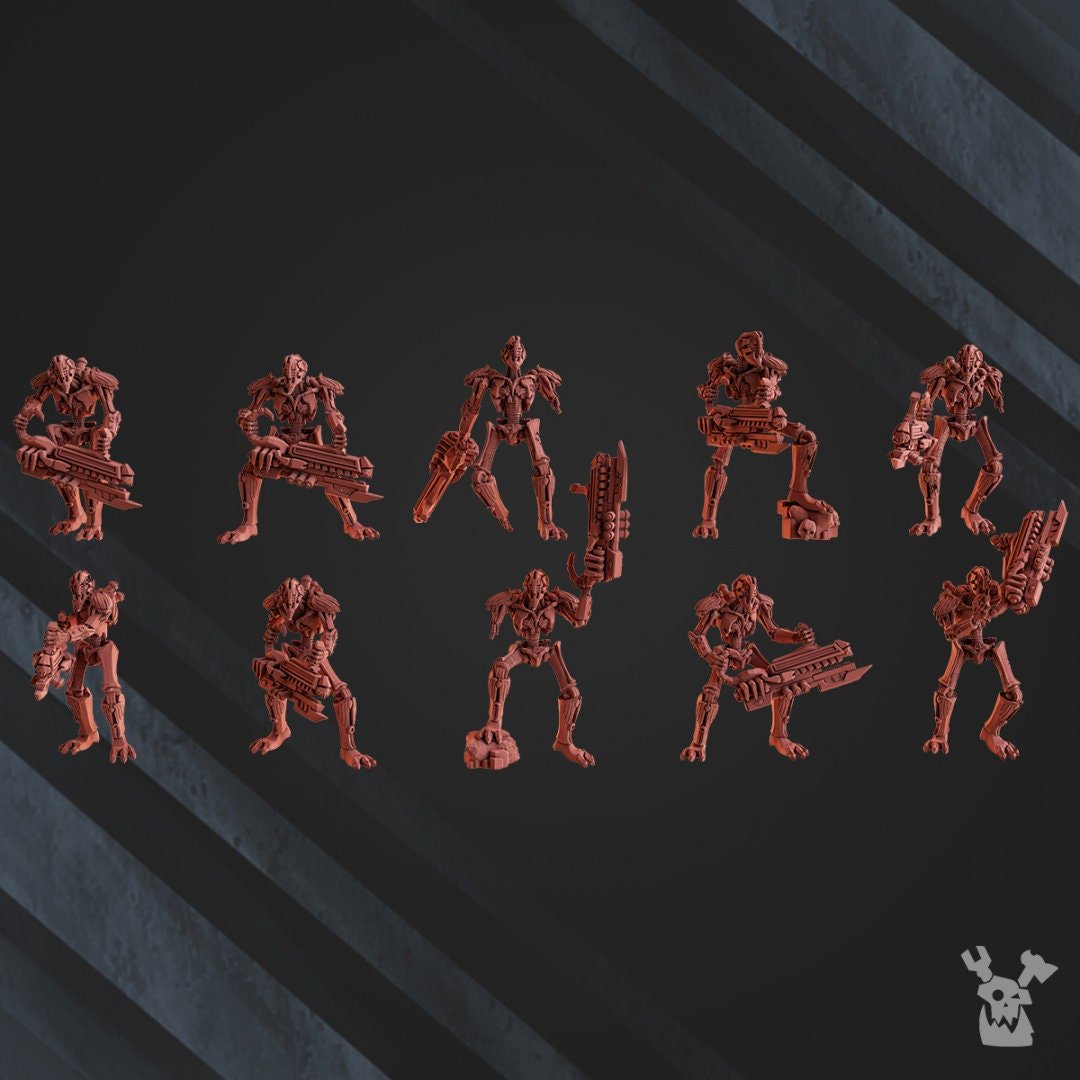 Infantry Squad - Robot Legions Warriors – Trisagion Models