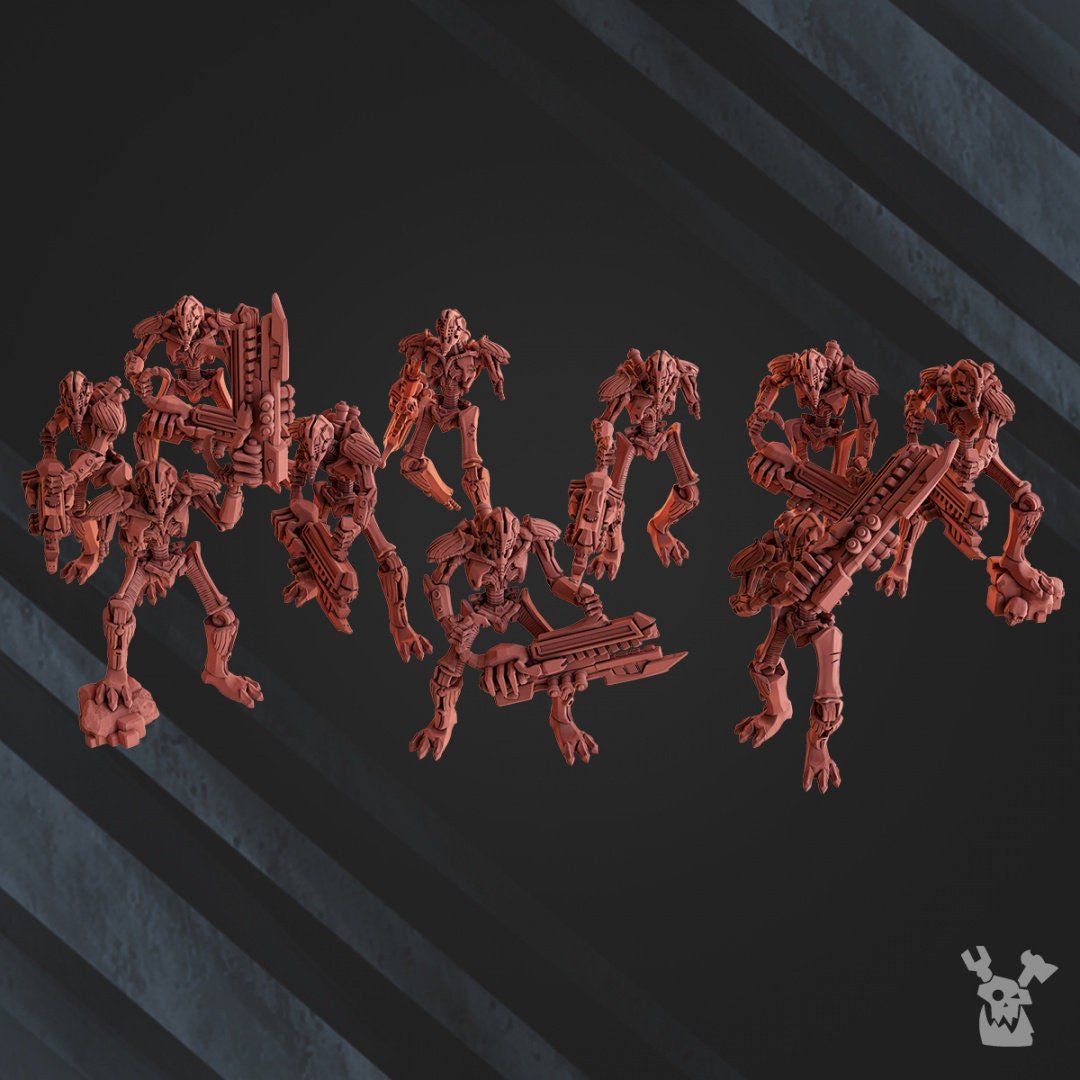 Infantry Squad - Robot Legions Warriors – Trisagion Models