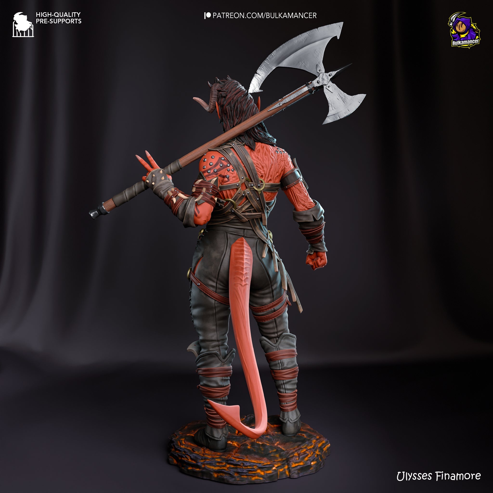 Karlach Garage Kit Figure – Trisagion Models