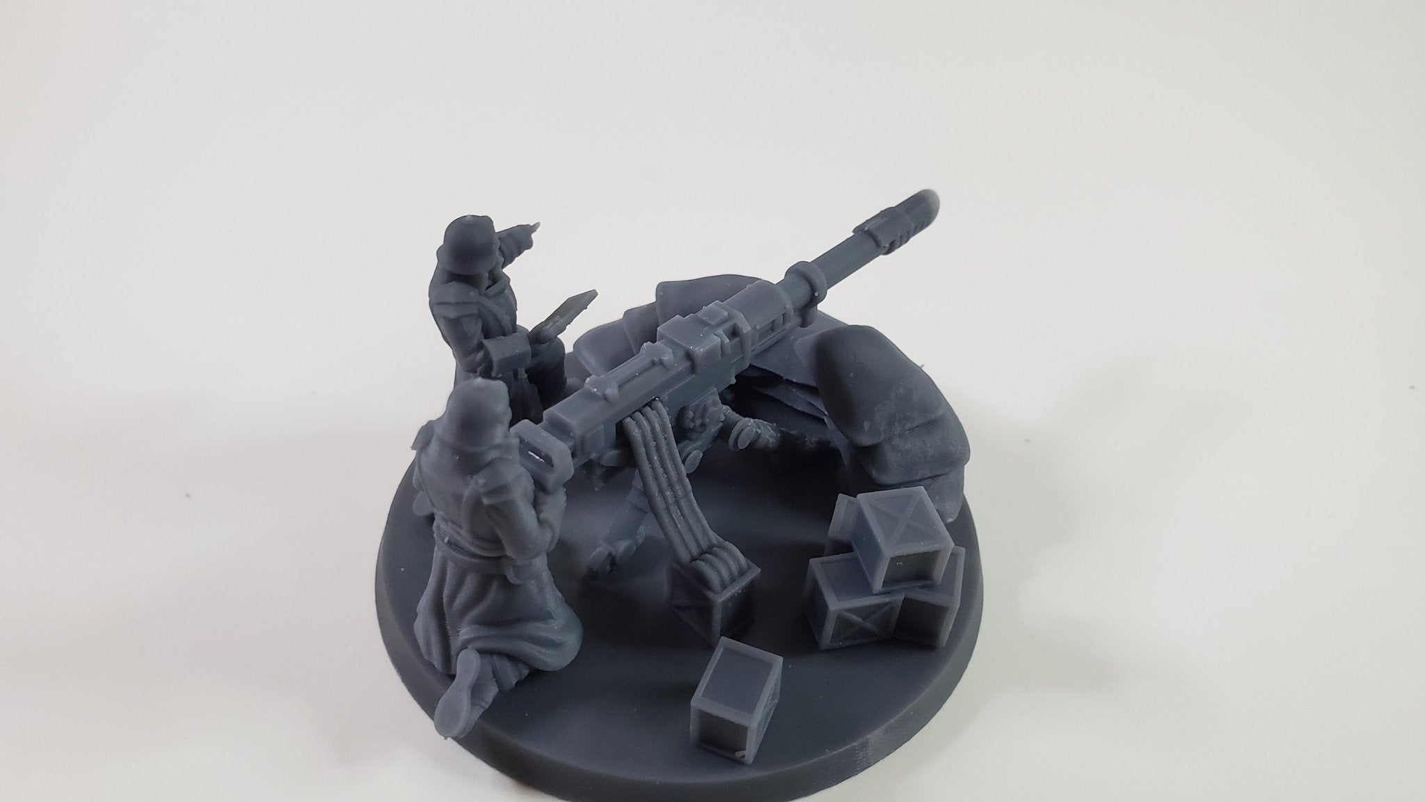 Lascannon Heavy Weapons Support Team Death Division – Trisagion Models