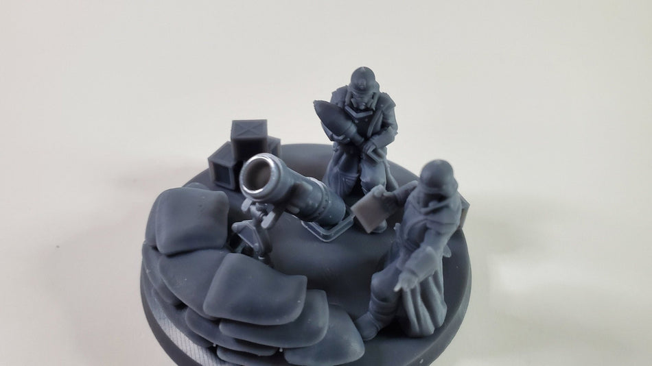Mortar Heavy Weapons Support Team Death Division – Trisagion Models